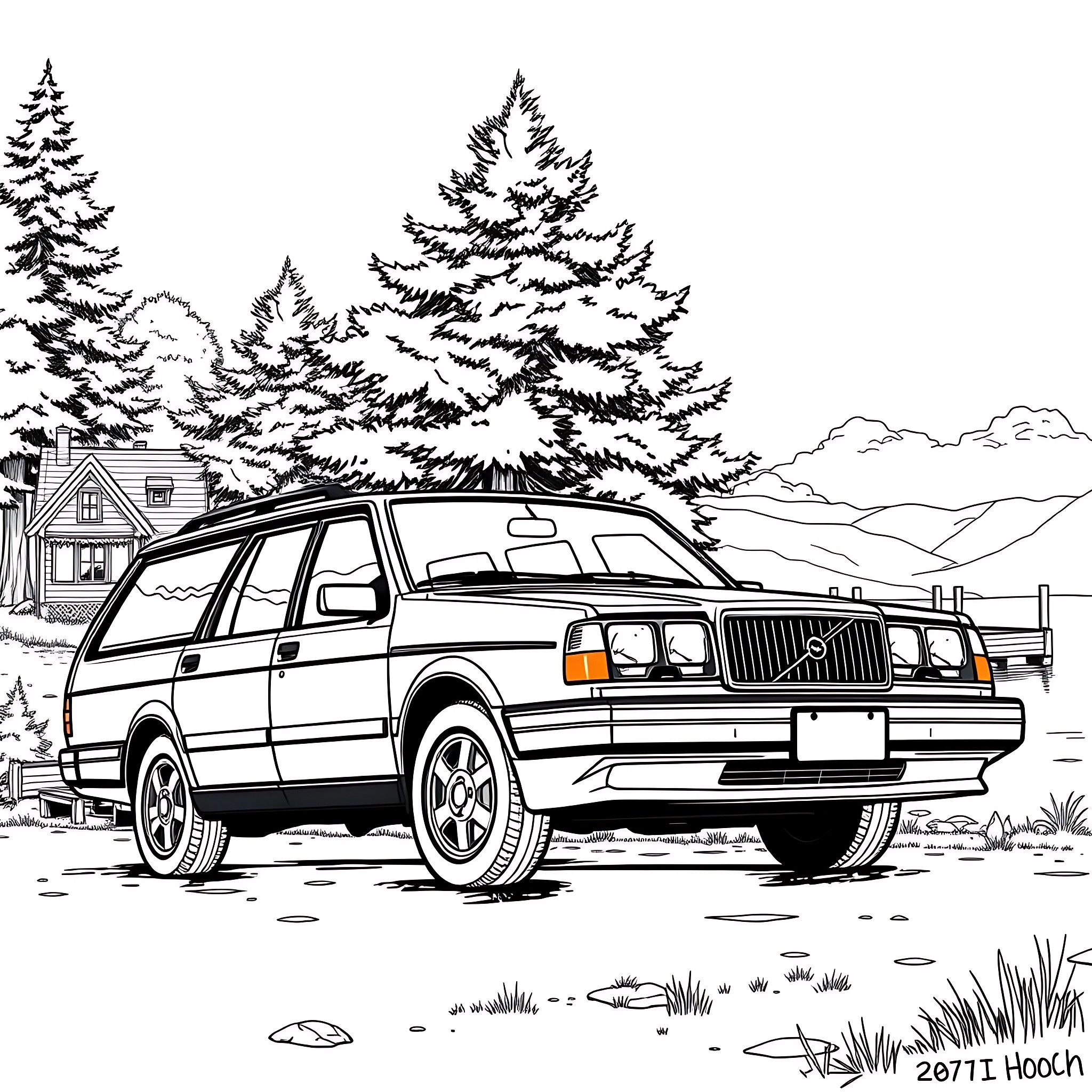 12 Best Volvo Coloring Pages (Free Printable PDFs)