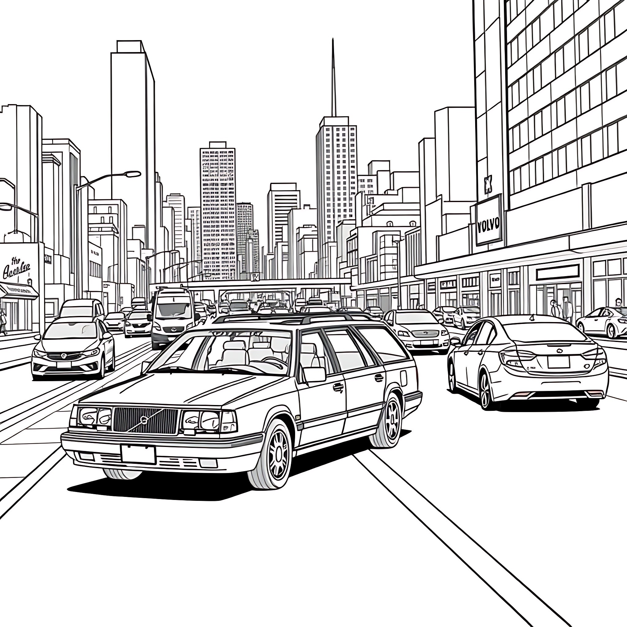 12 Best Volvo Coloring Pages (Free Printable PDFs)