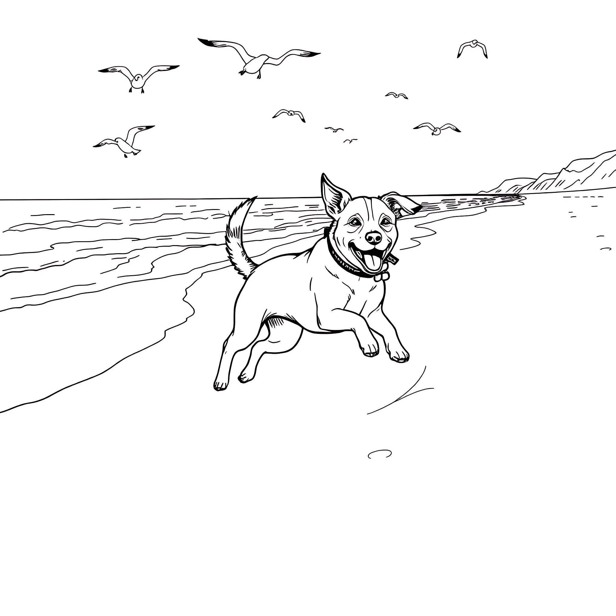 Best Dog Coloring Pages (Free Printable PDF)