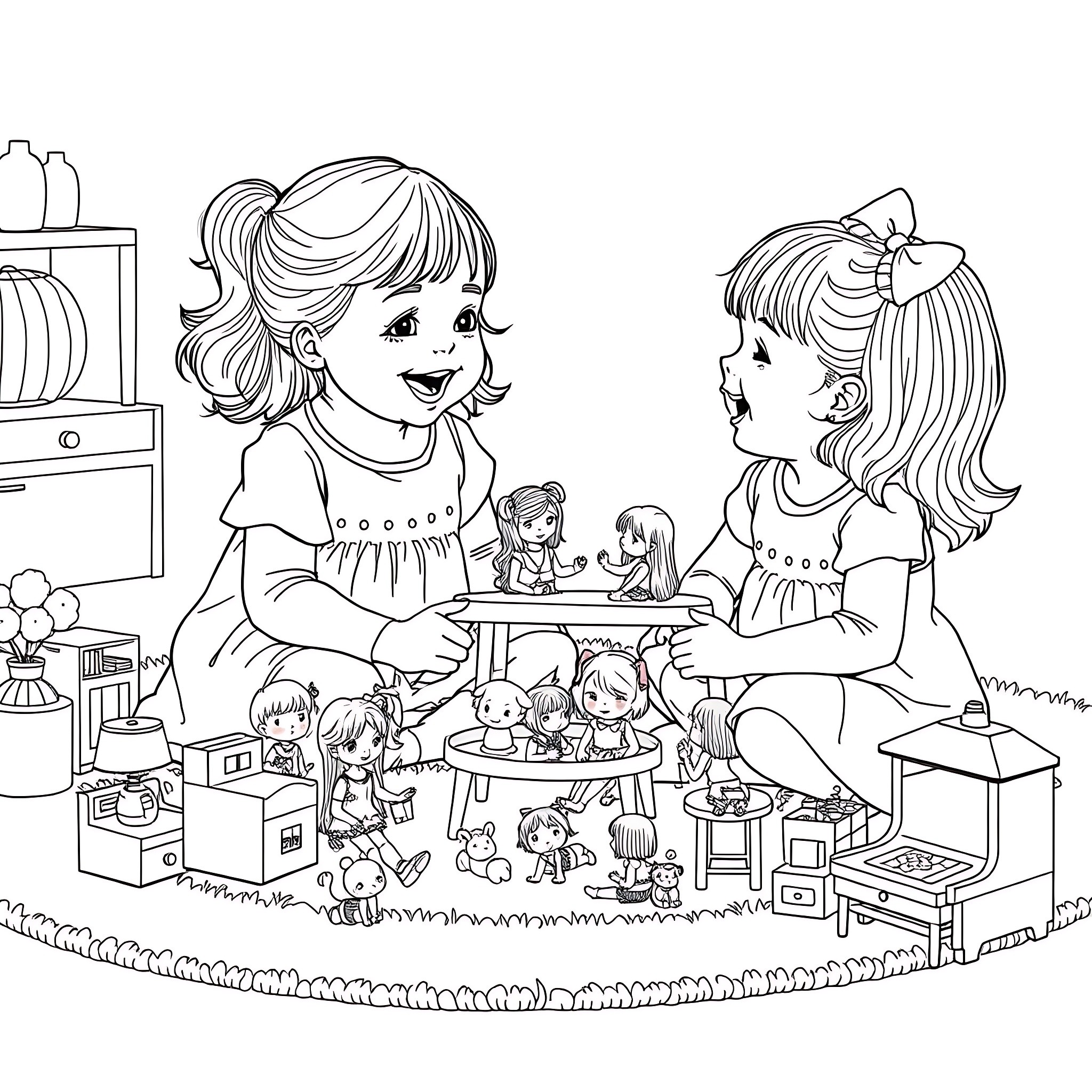79 Best Girl Coloring Pages (Free Printable PDFs)
