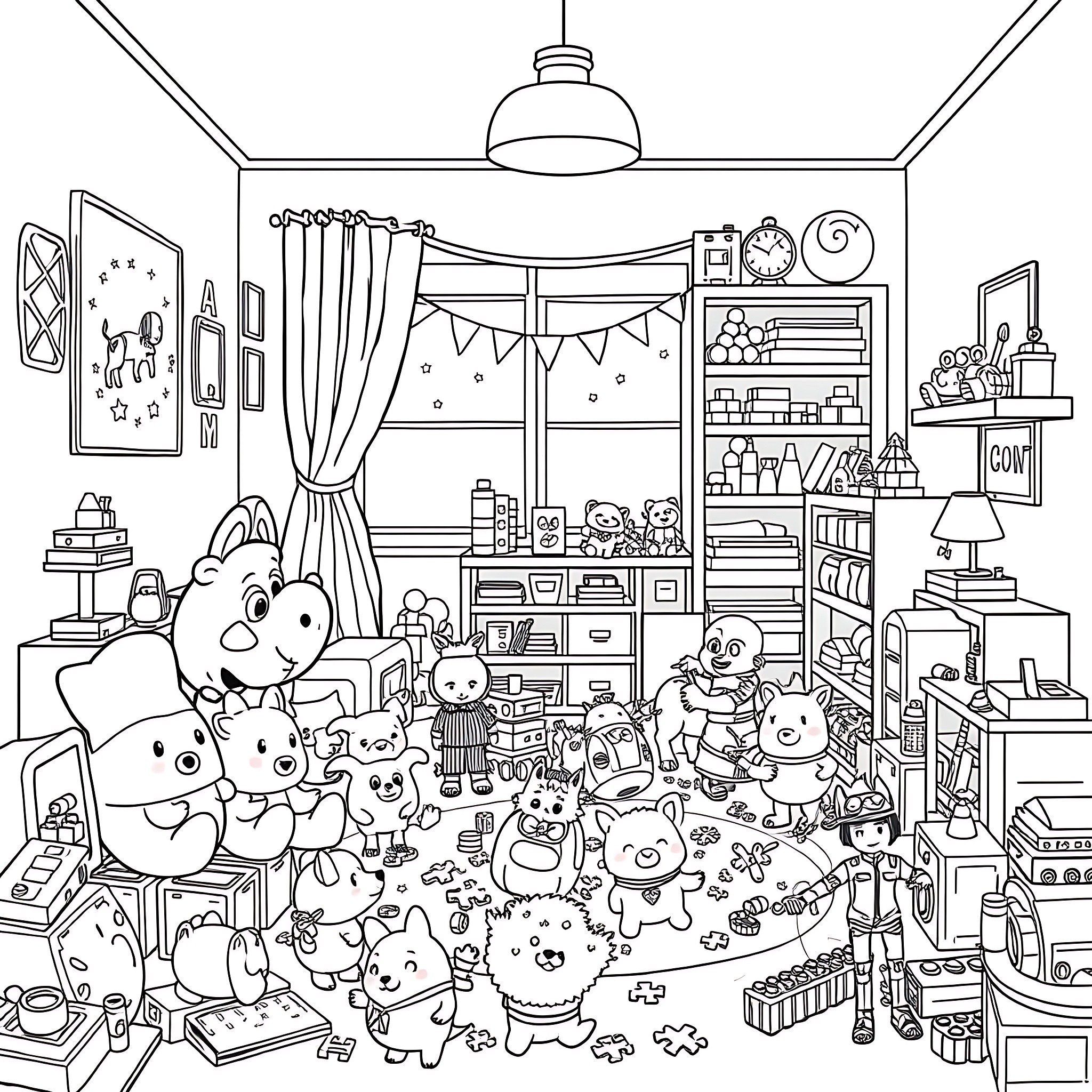 Best Toy Coloring Pages (Free Printable PDF)