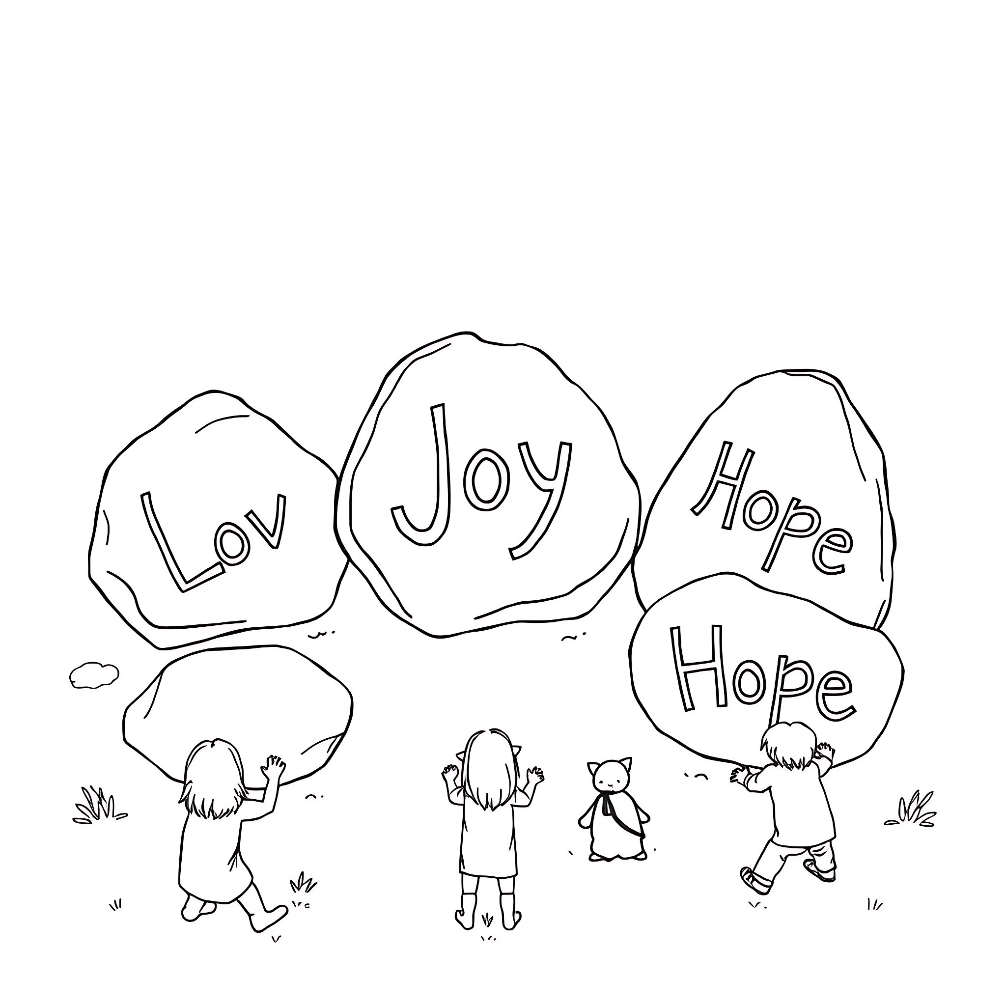 Best Word Coloring Pages (Free Printable PDF)