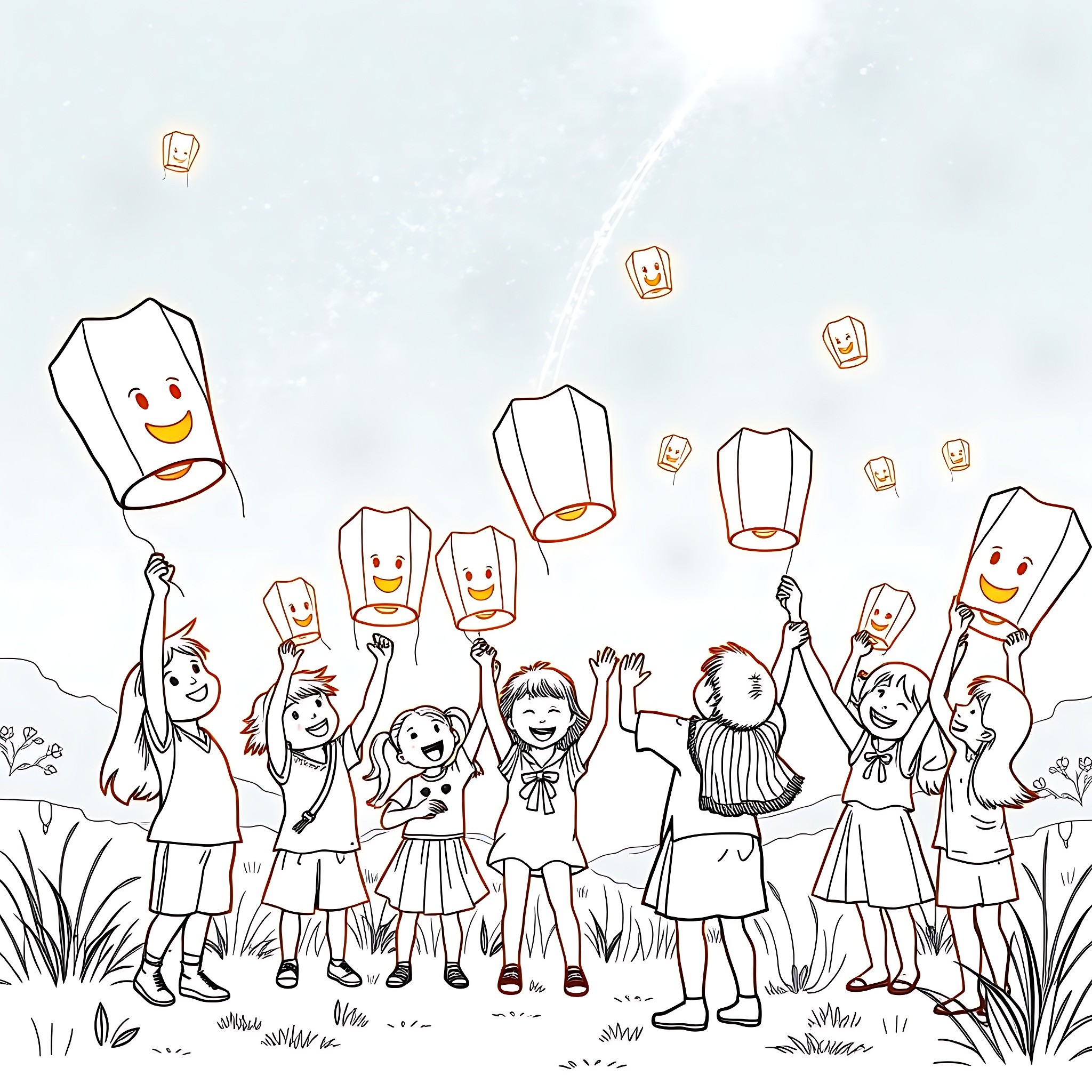 64 Best Child Coloring Pages (Free Printable PDFs)