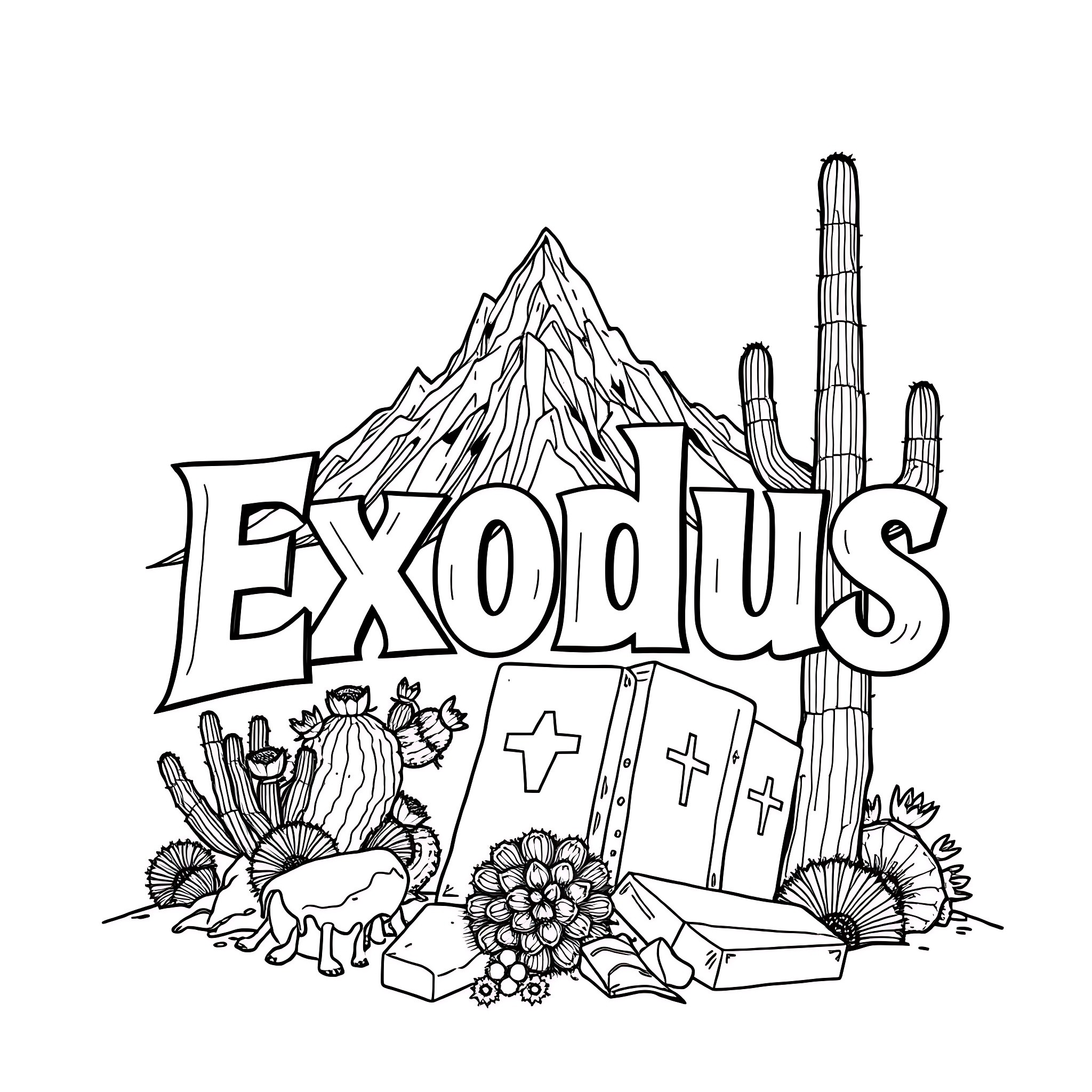 Best Exodus Coloring Pages (Free Printable PDF)