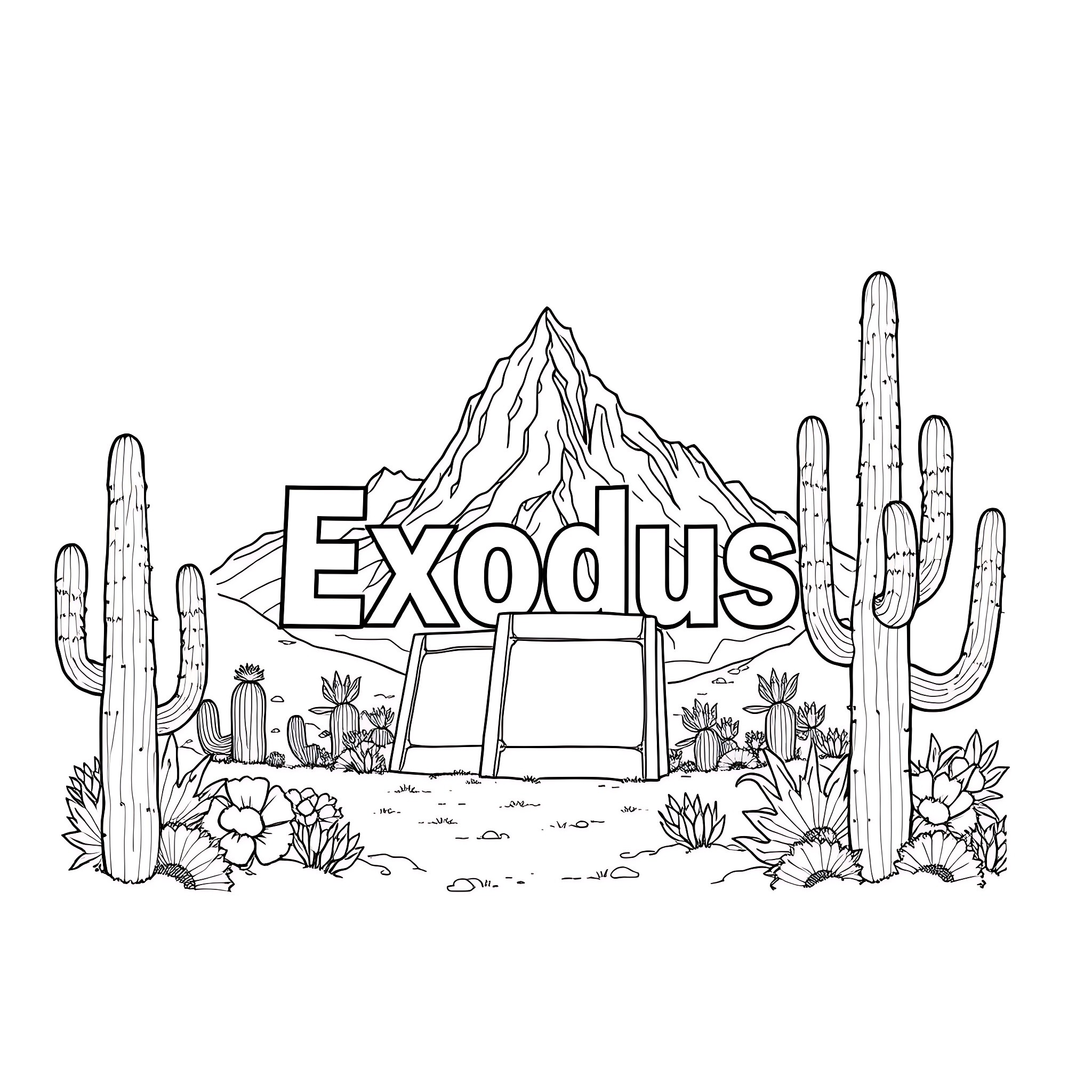 Best Exodus Coloring Pages (Free Printable PDF)