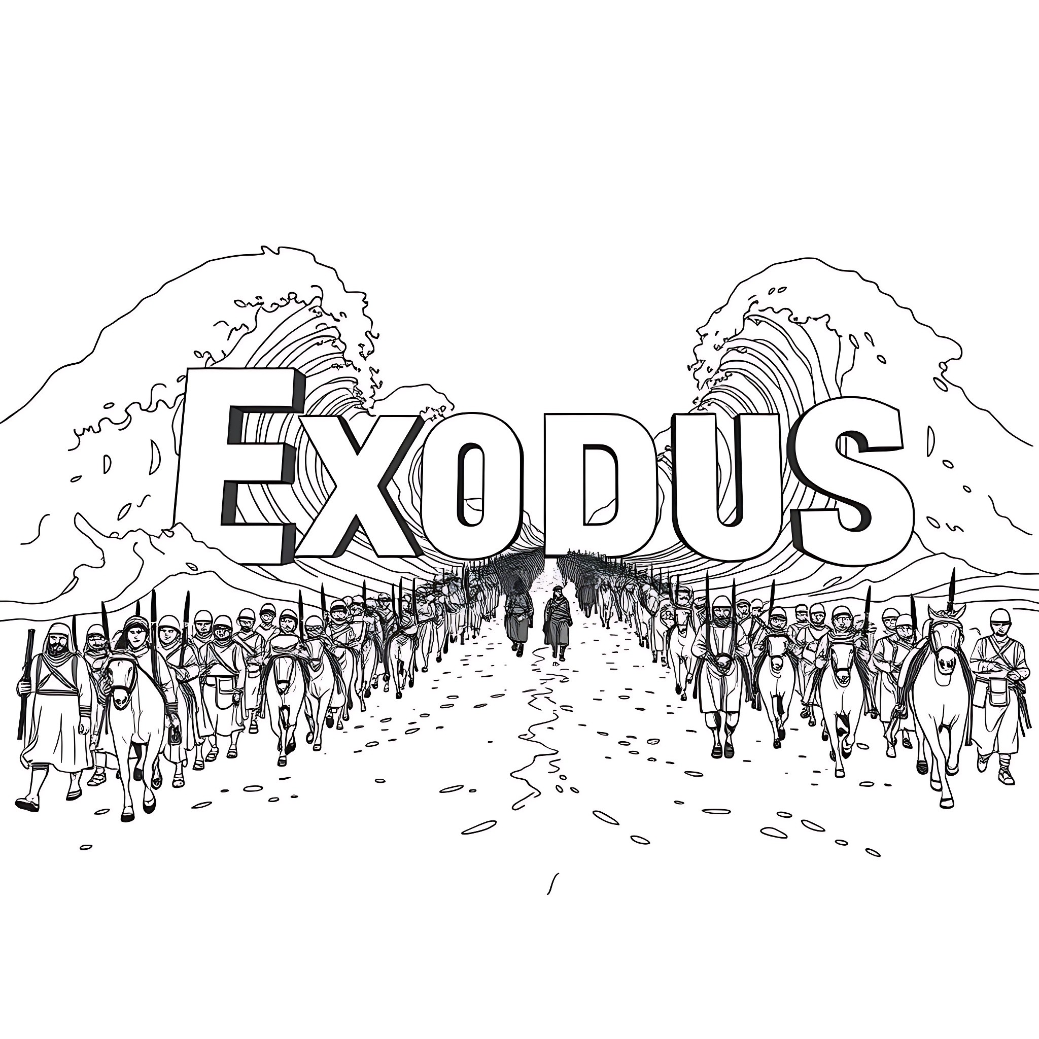 Best Exodus Coloring Pages (Free Printable PDF)