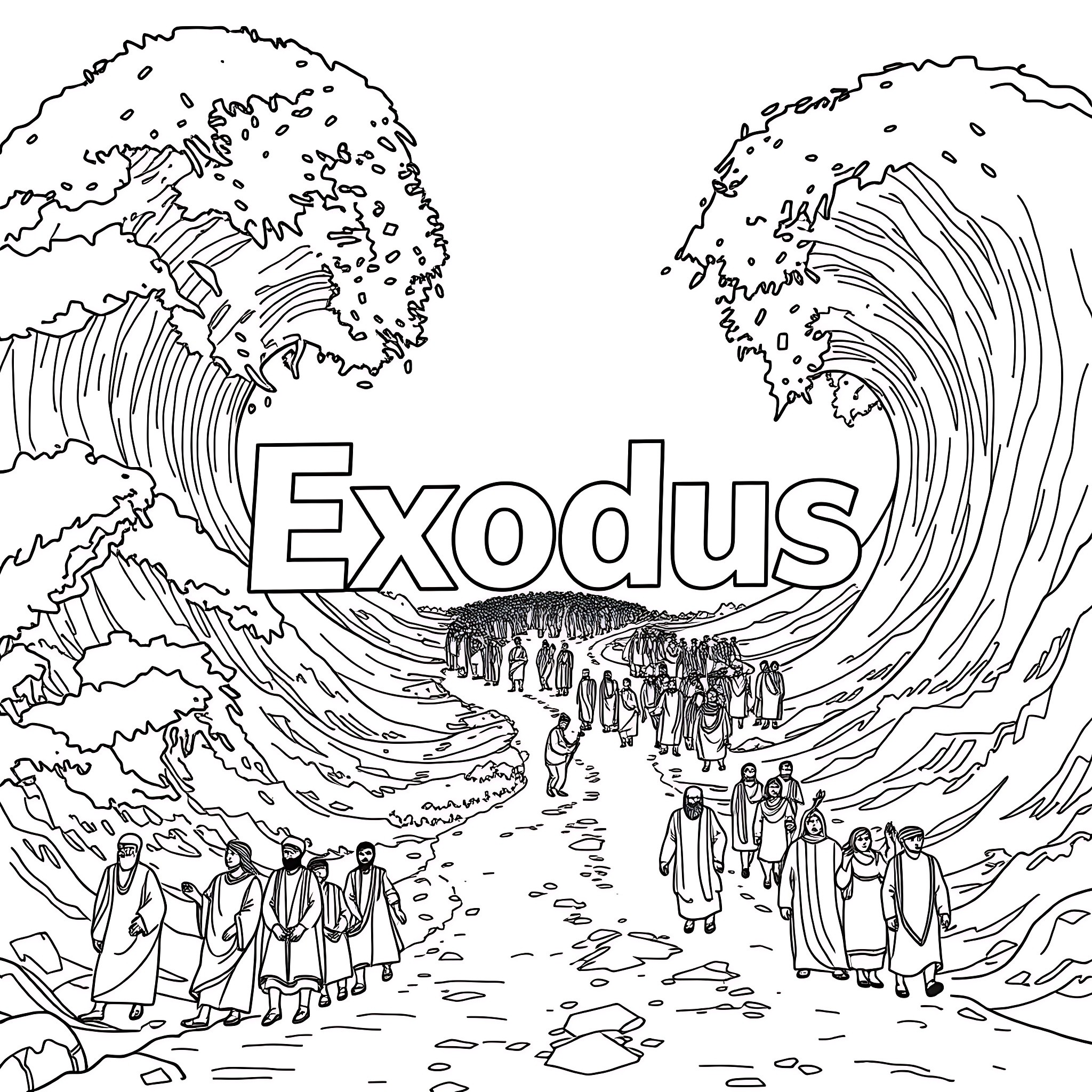 Best Exodus Coloring Pages (Free Printable PDF)