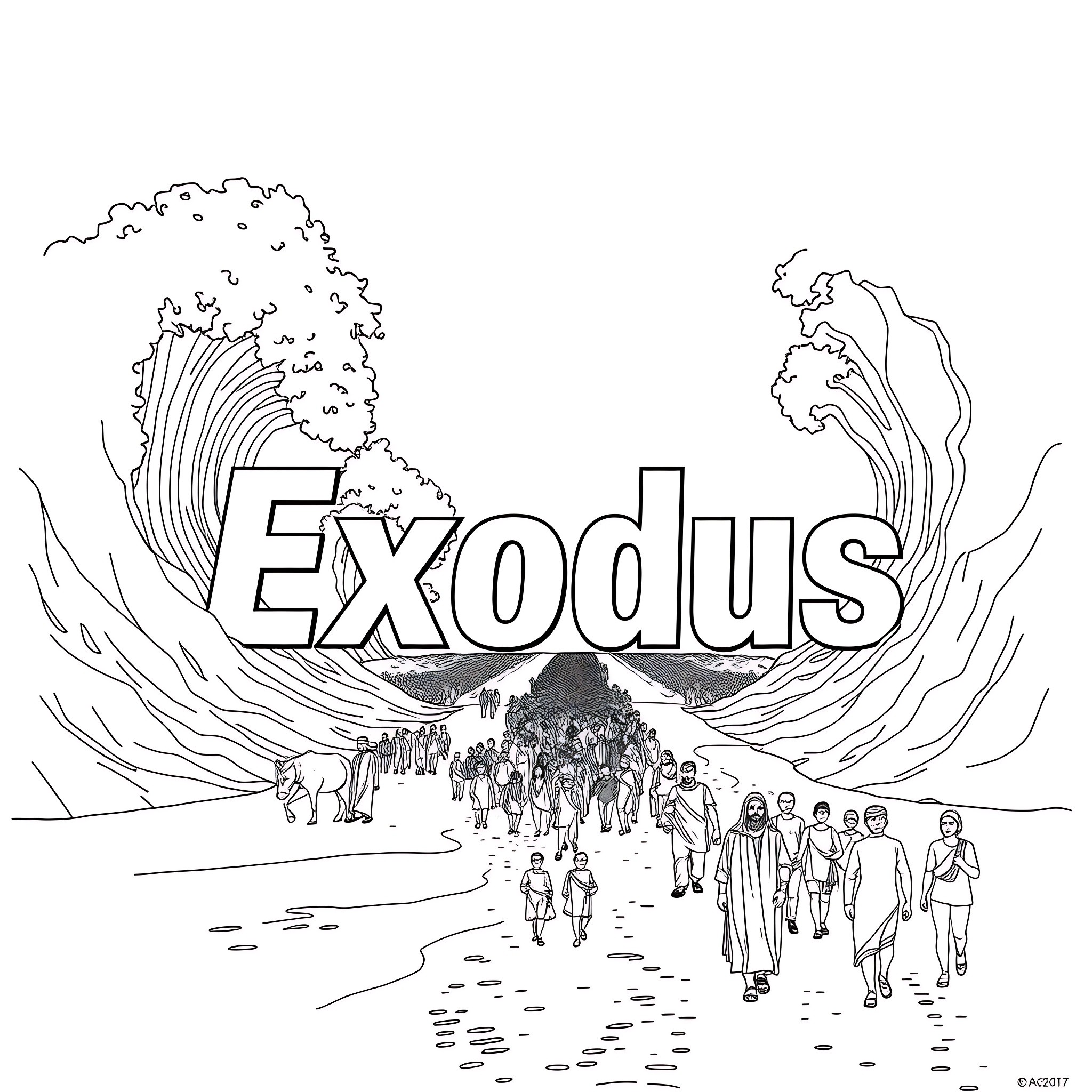Best Exodus Coloring Pages (Free Printable PDF)