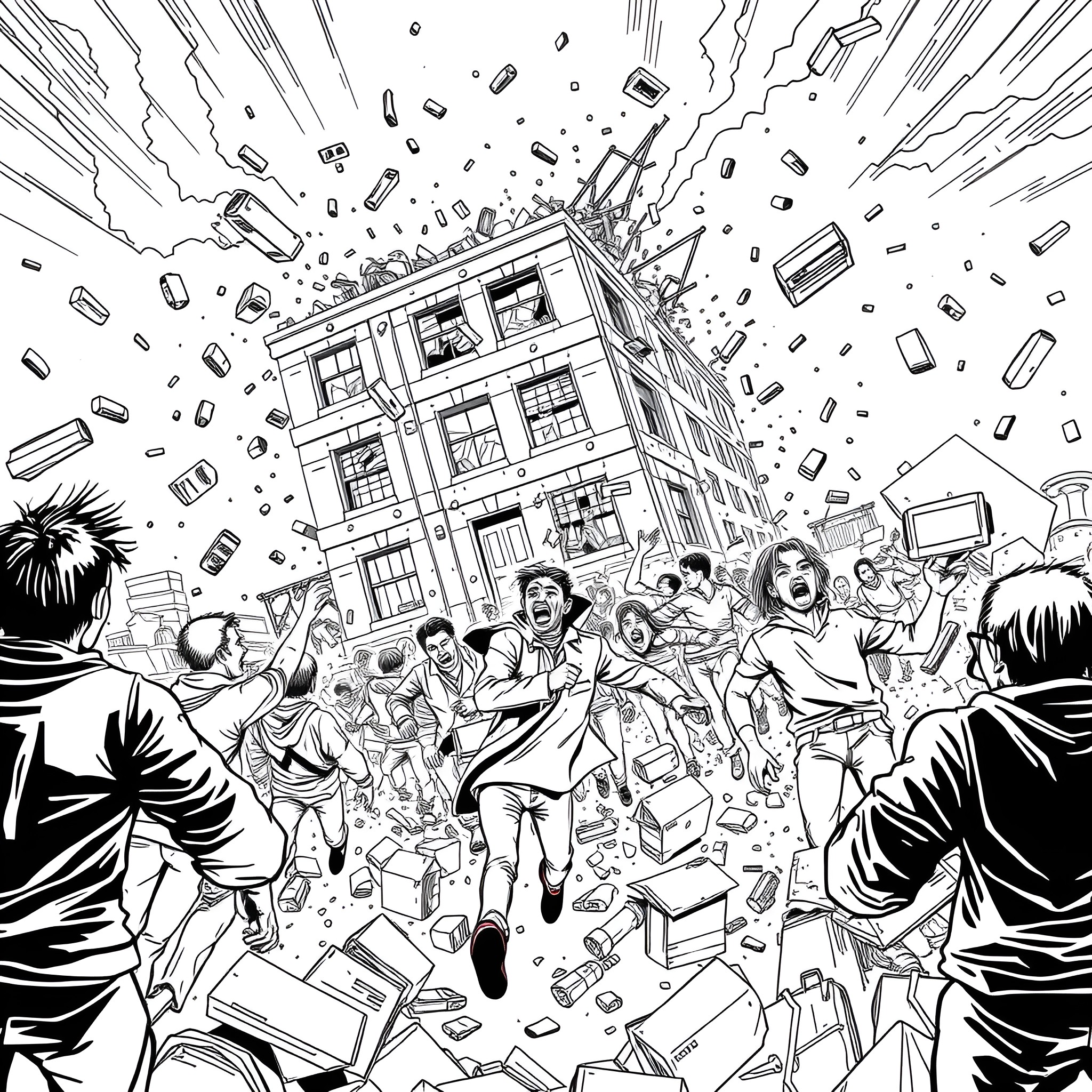 Best Earthquake Coloring Pages (Free Printable PDF)