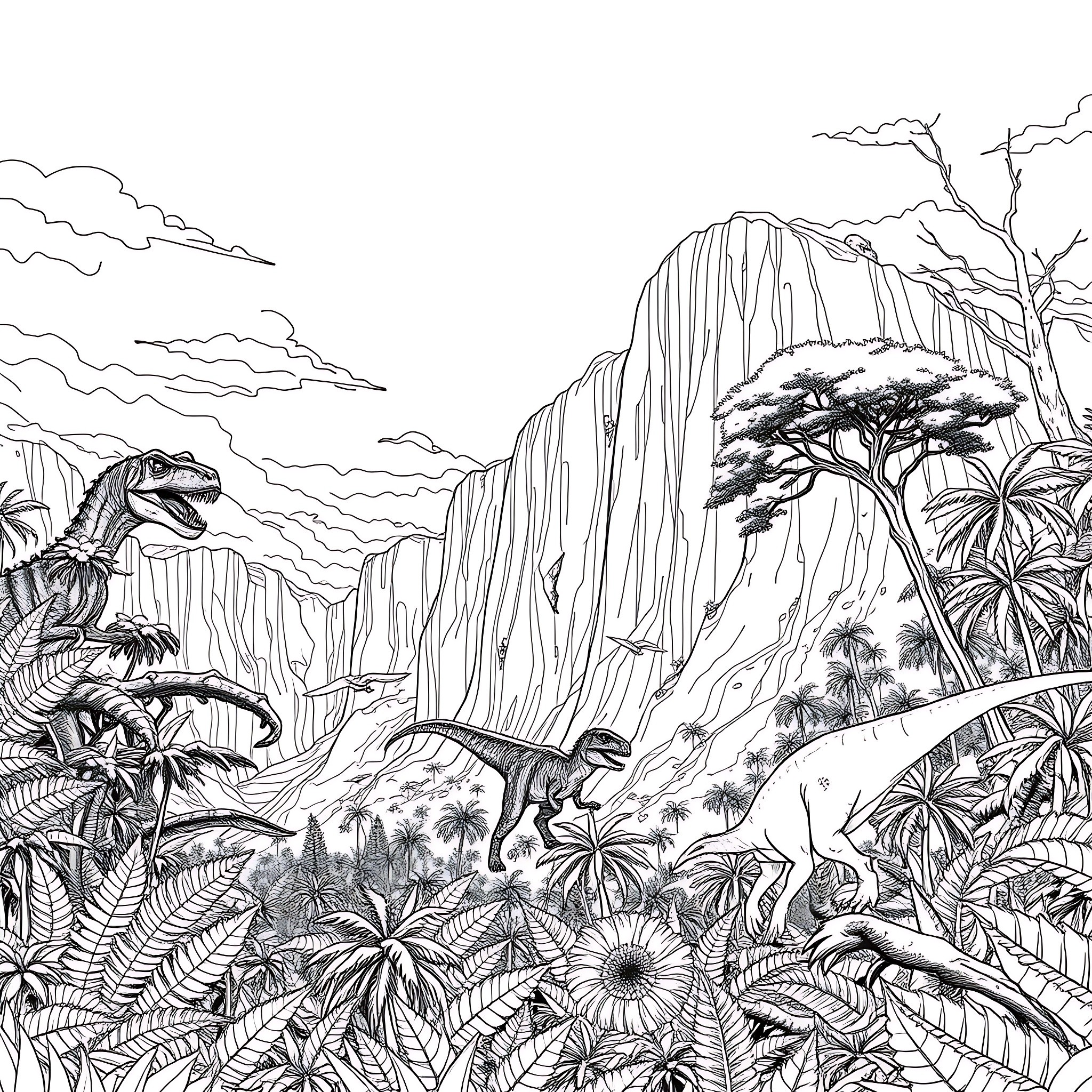 64 Best Dinosaur Coloring Pages (Free Printable PDFs)