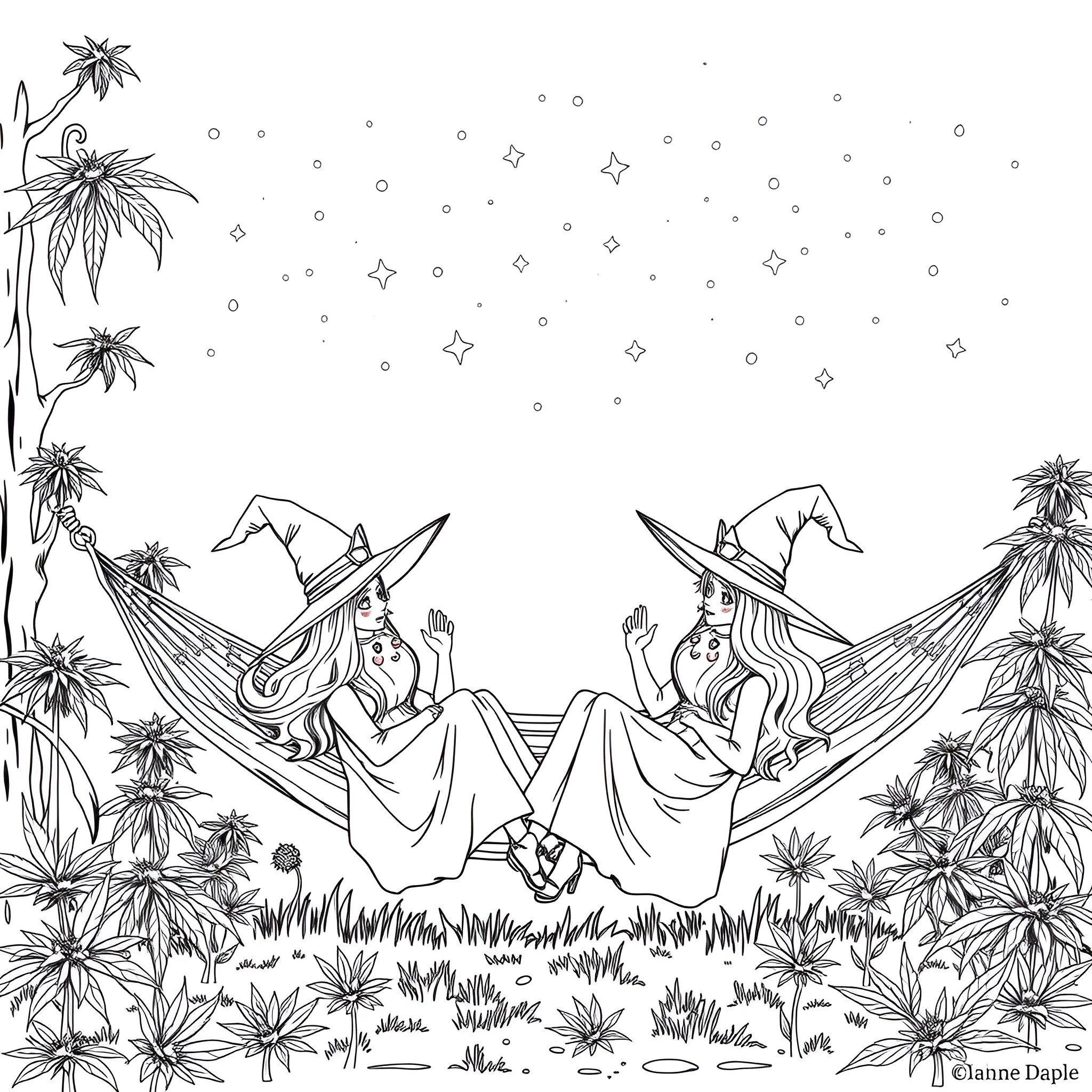 32 Best Witch Coloring Pages (Free Printable PDFs)