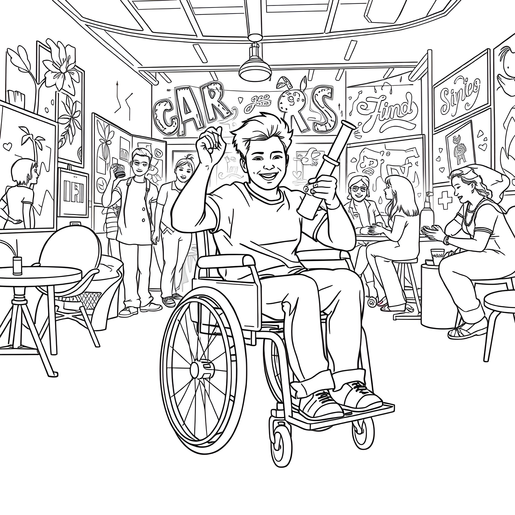 Best Person Coloring Pages (Free Printable PDF)