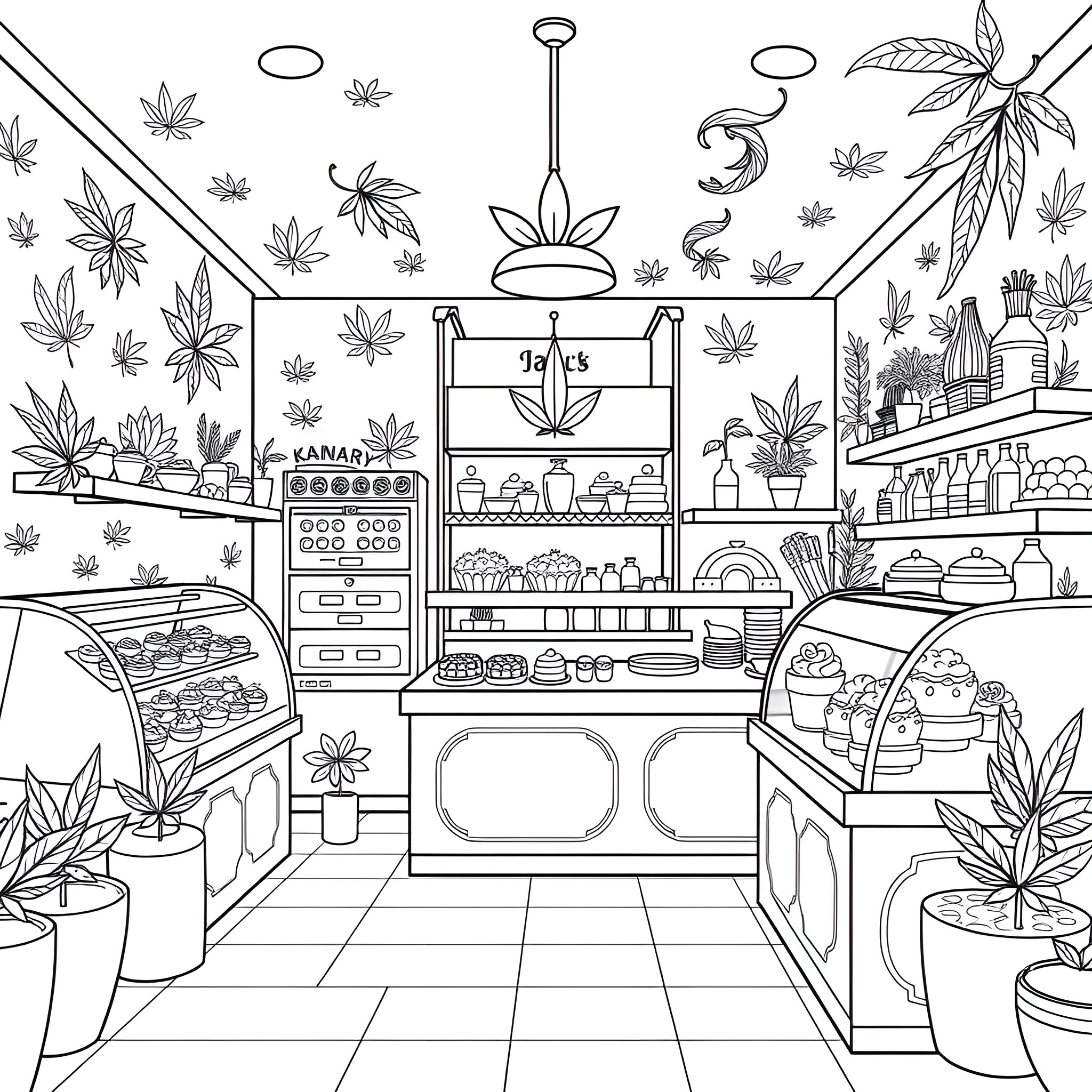 Best Bakery Coloring Pages (Free Printable PDF)