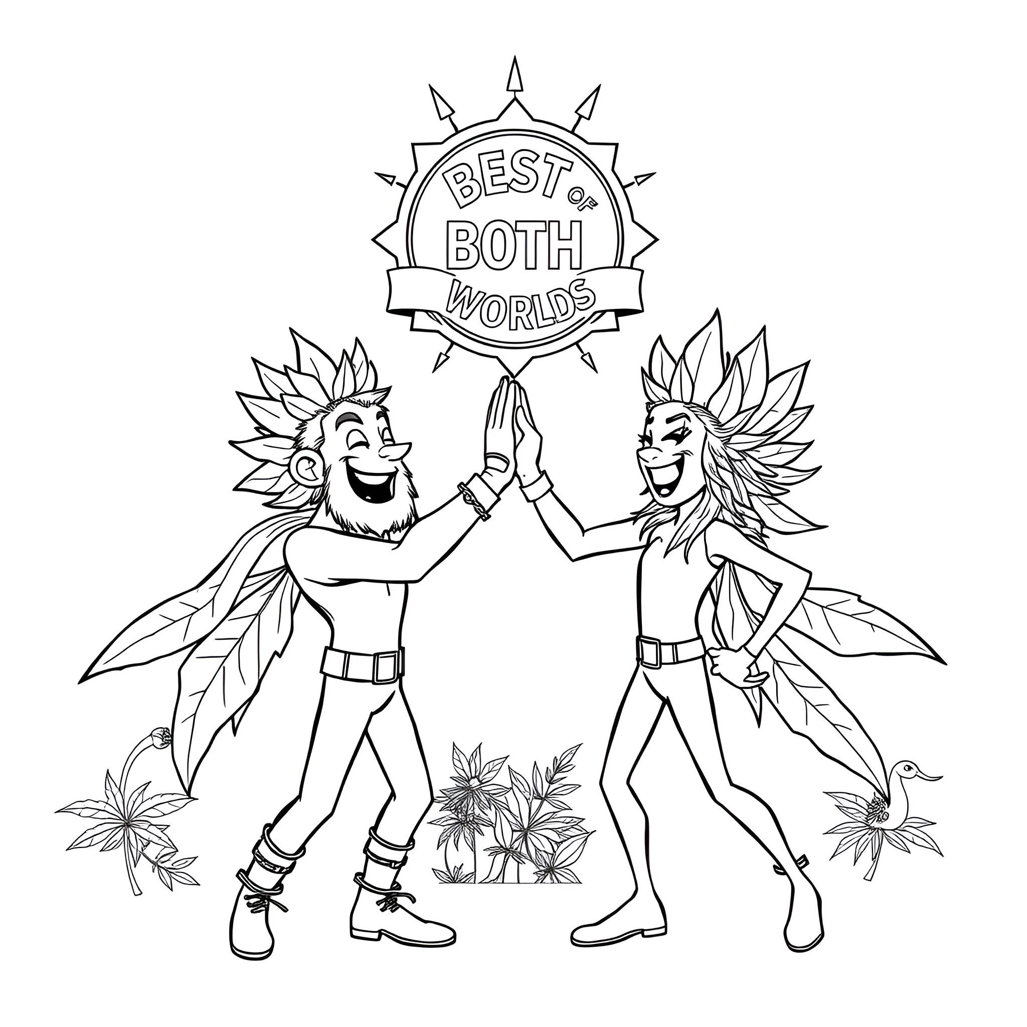 Best Cannabis Coloring Pages (Free Printable PDF)