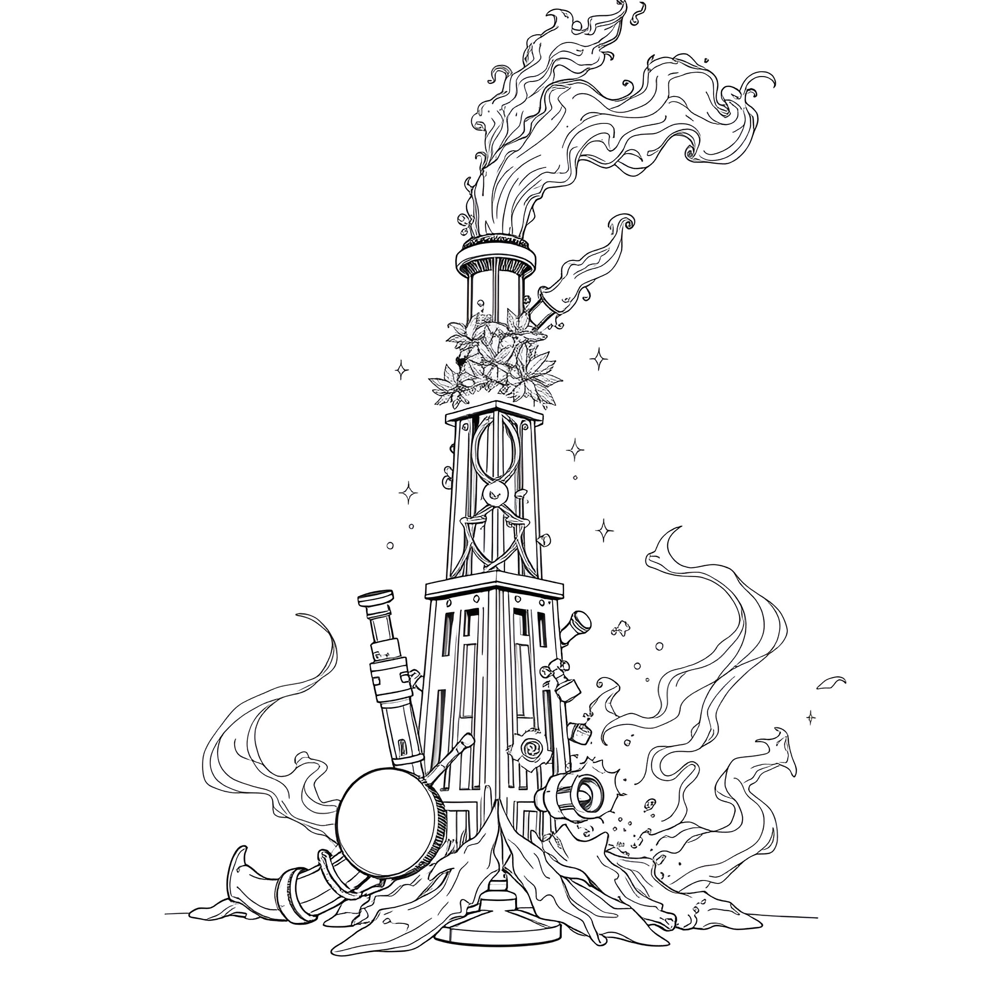 Best Tower Coloring Pages (Free Printable PDF)