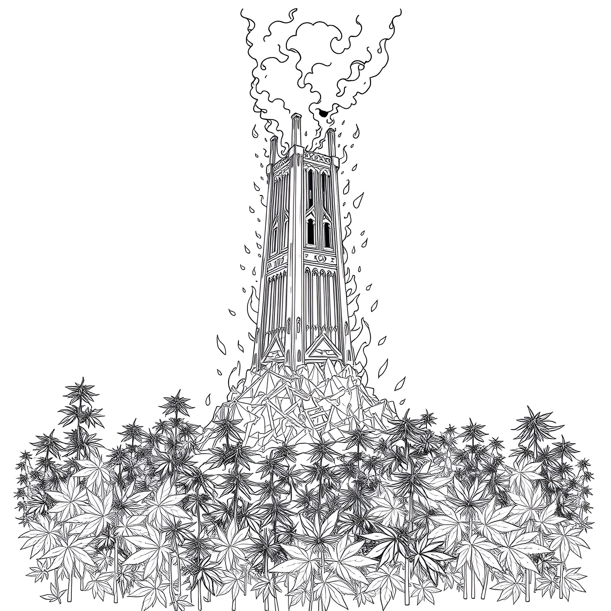 Best Tower Coloring Pages (Free Printable PDF)