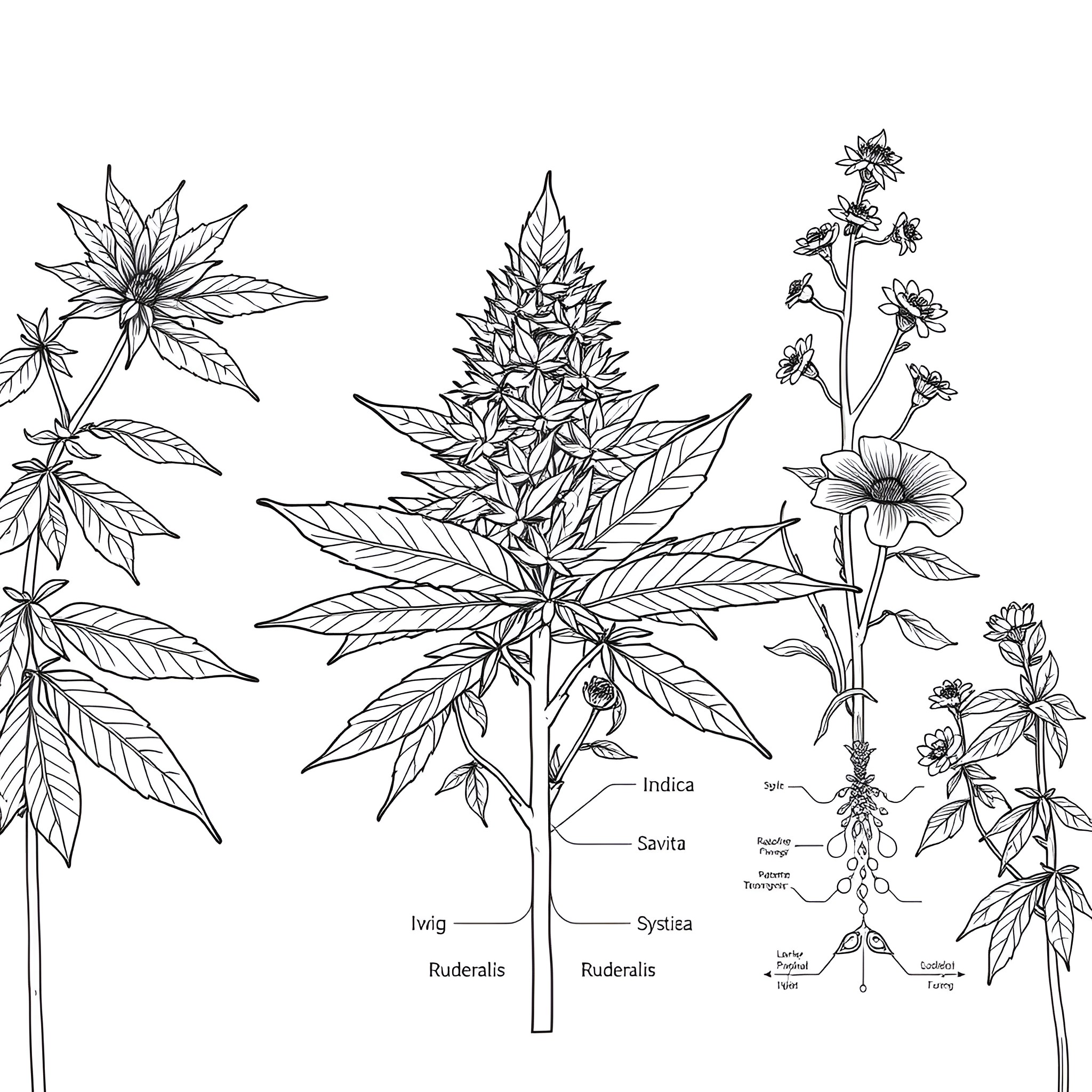 Best Cannabis Coloring Pages (Free Printable PDF)
