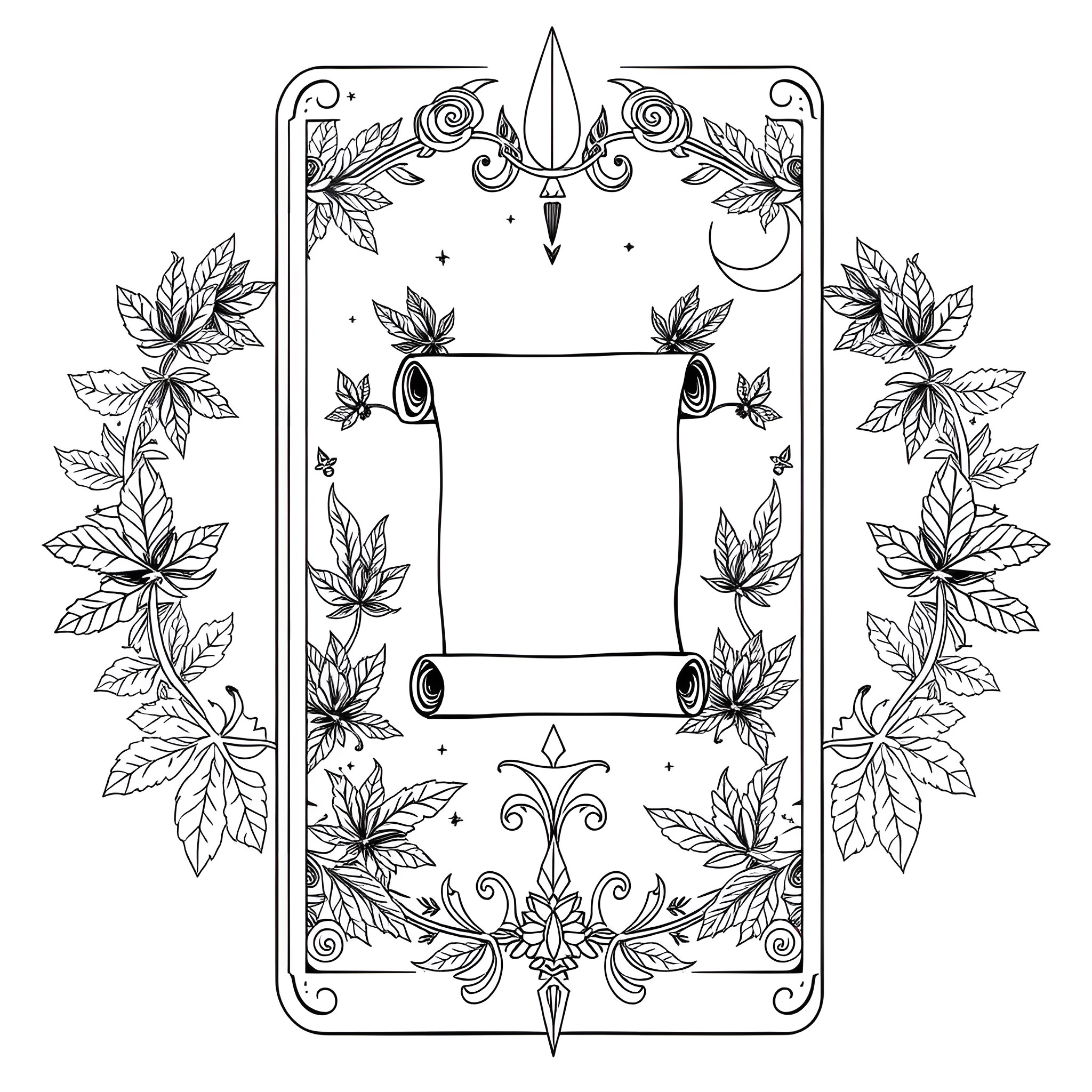 23 Best Tarot Card Coloring Pages (Free Printable PDFs)