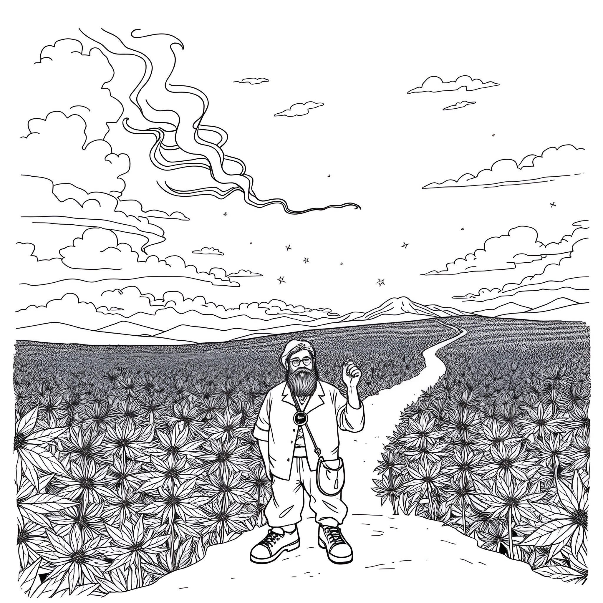 Best Male Figure Coloring Pages (Free Printable PDF)