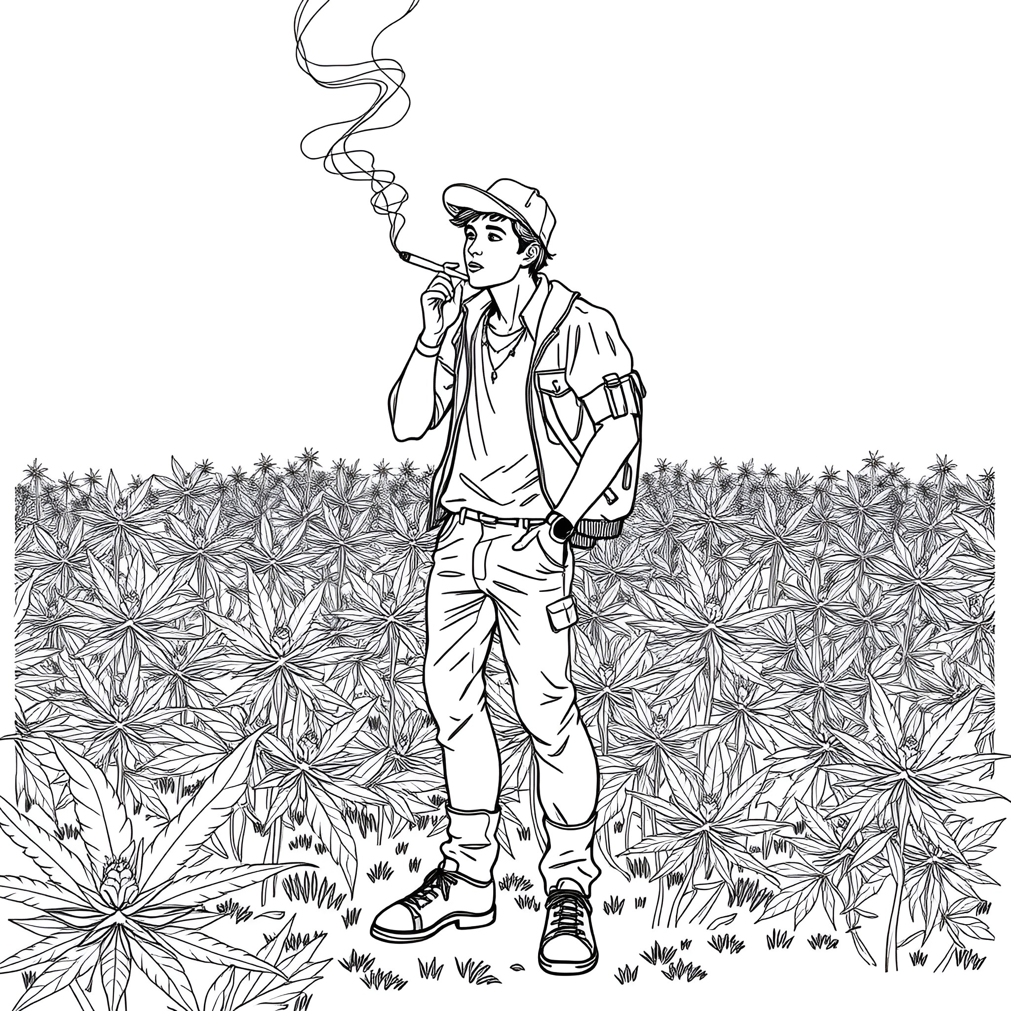 Best Male Figure Coloring Pages (Free Printable PDF)