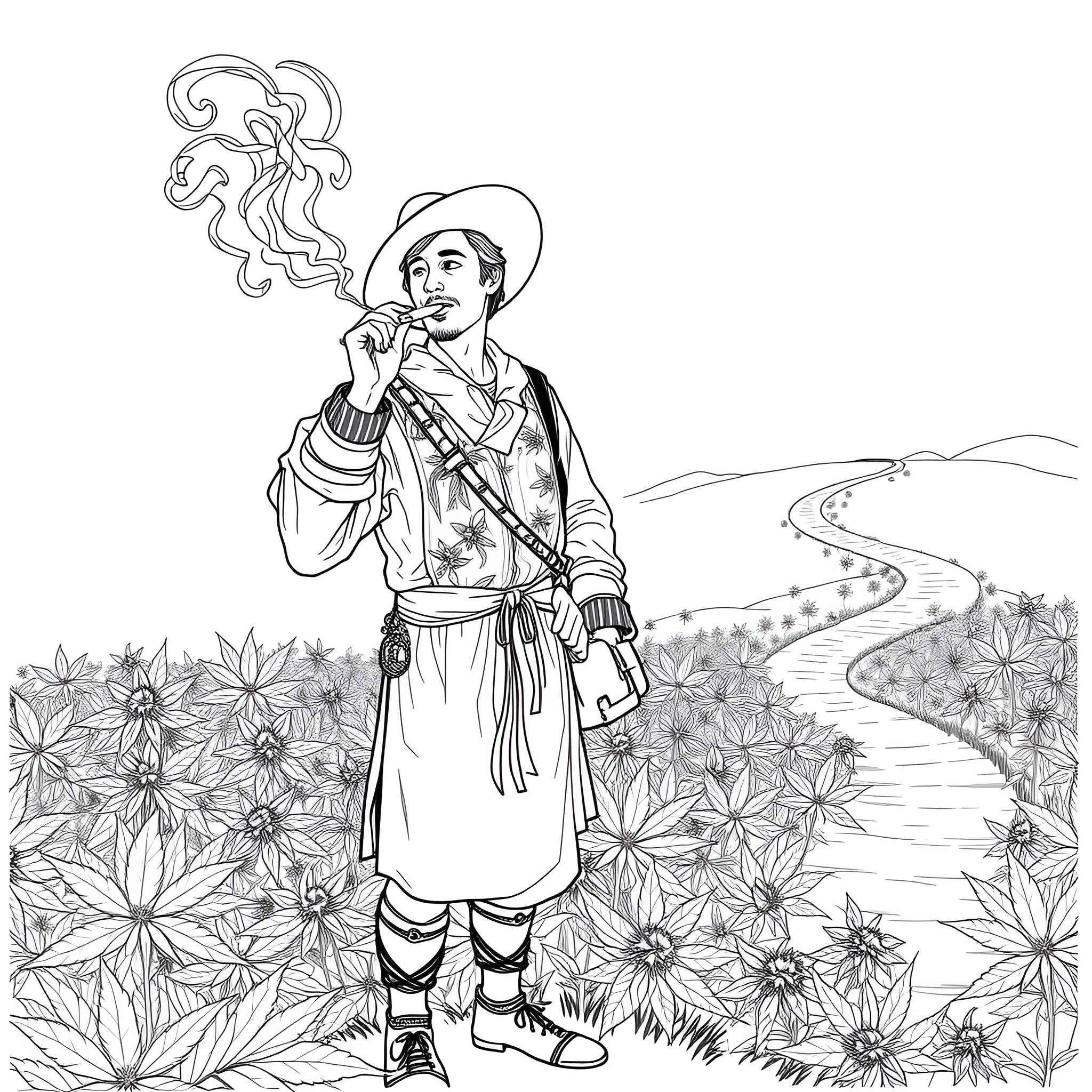 Best Male Figure Coloring Pages (Free Printable PDF)