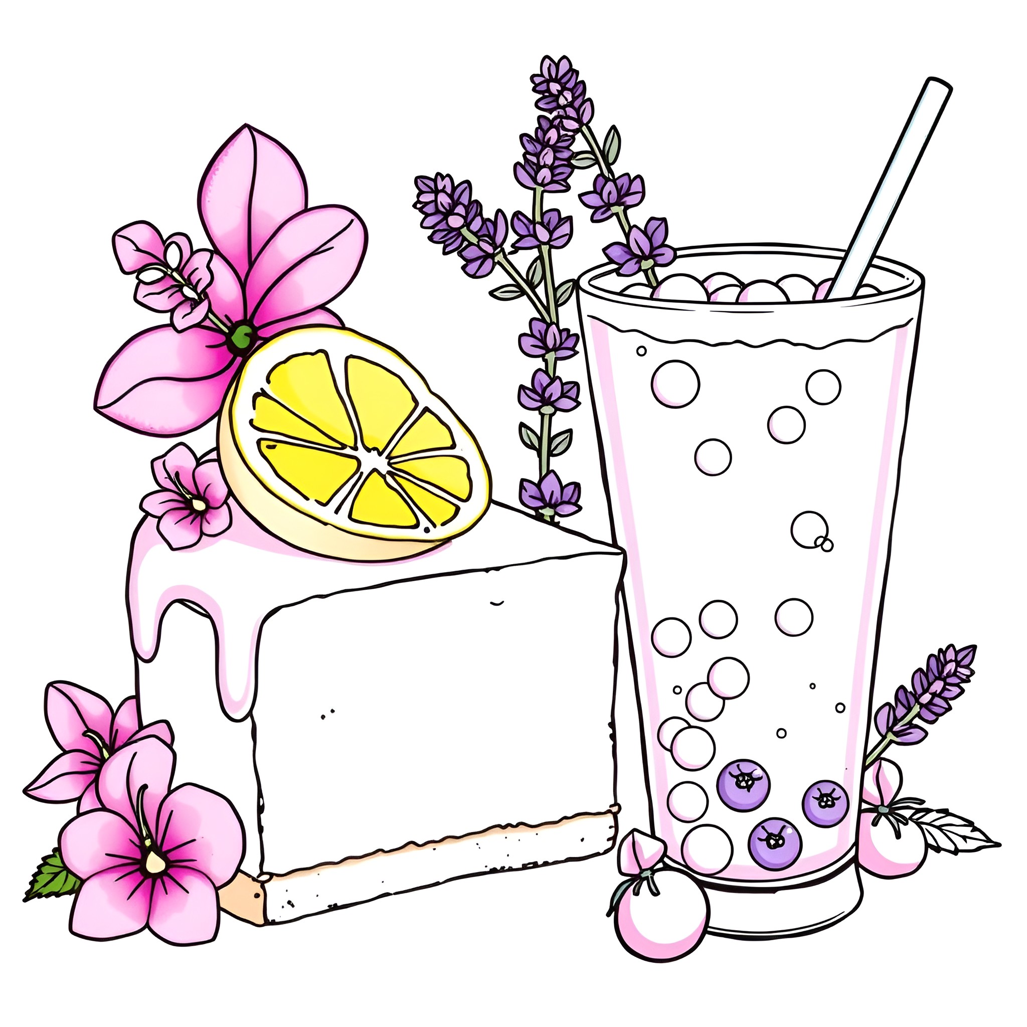 8 Best Cheesecake Coloring Pages (Free Printable PDFs)