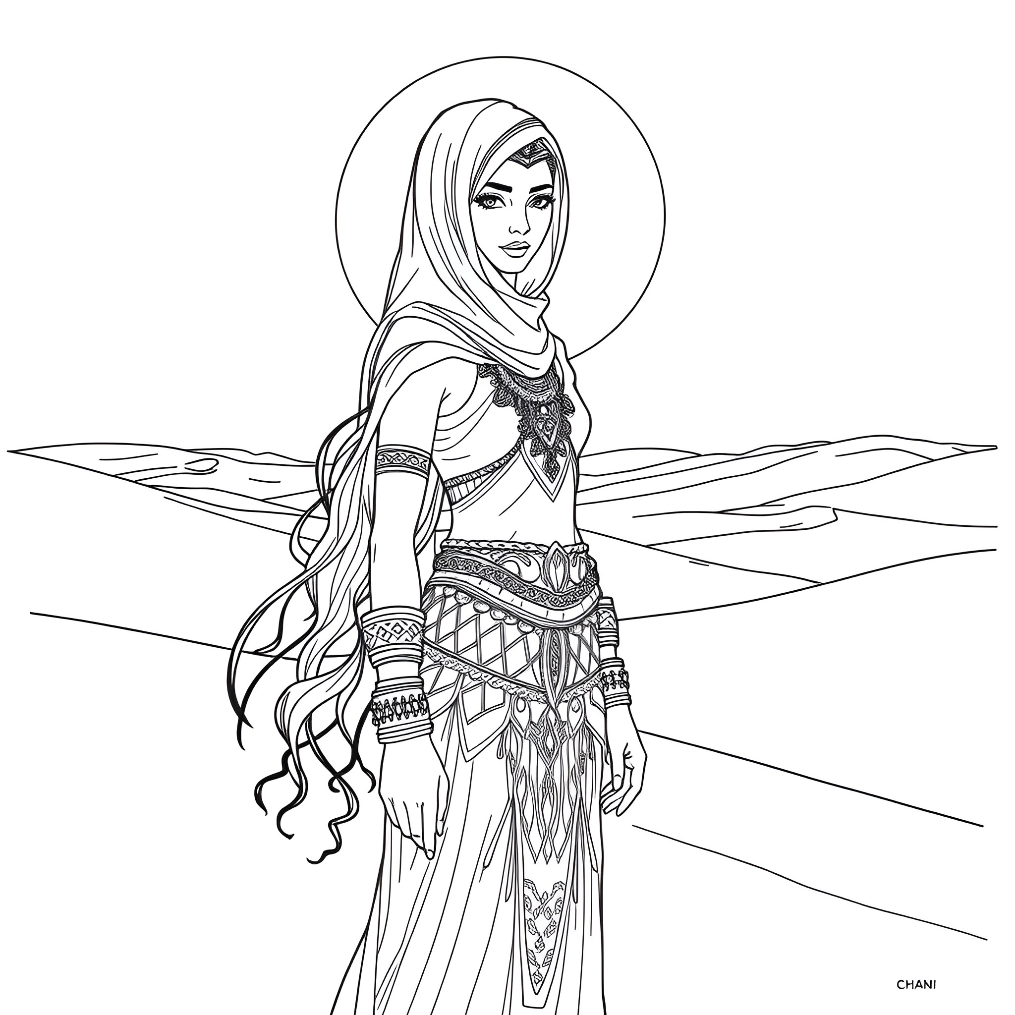 7 Best Chani Coloring Pages (Free Printable PDFs)