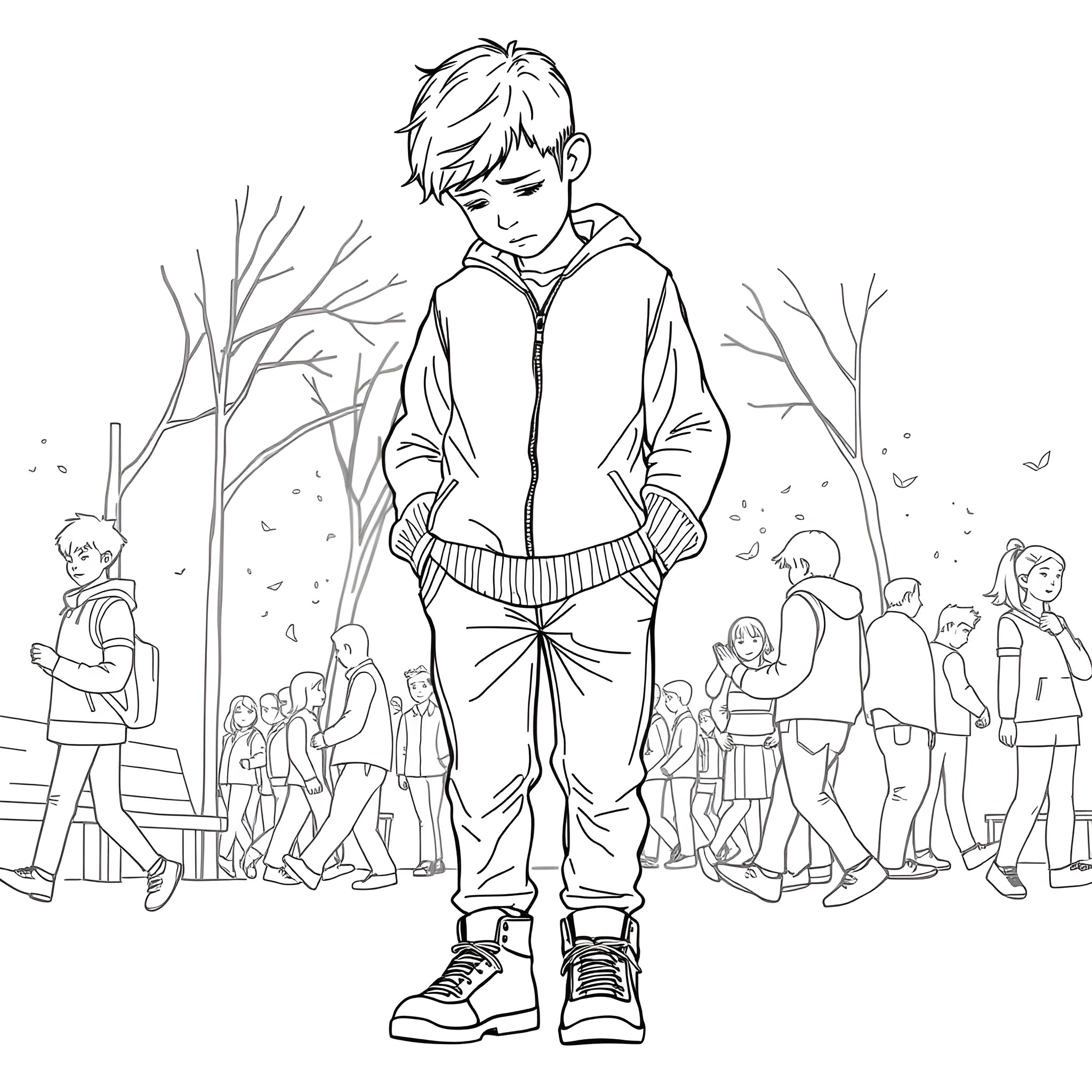 103 Best Boy Coloring Pages (Free Printable PDFs)