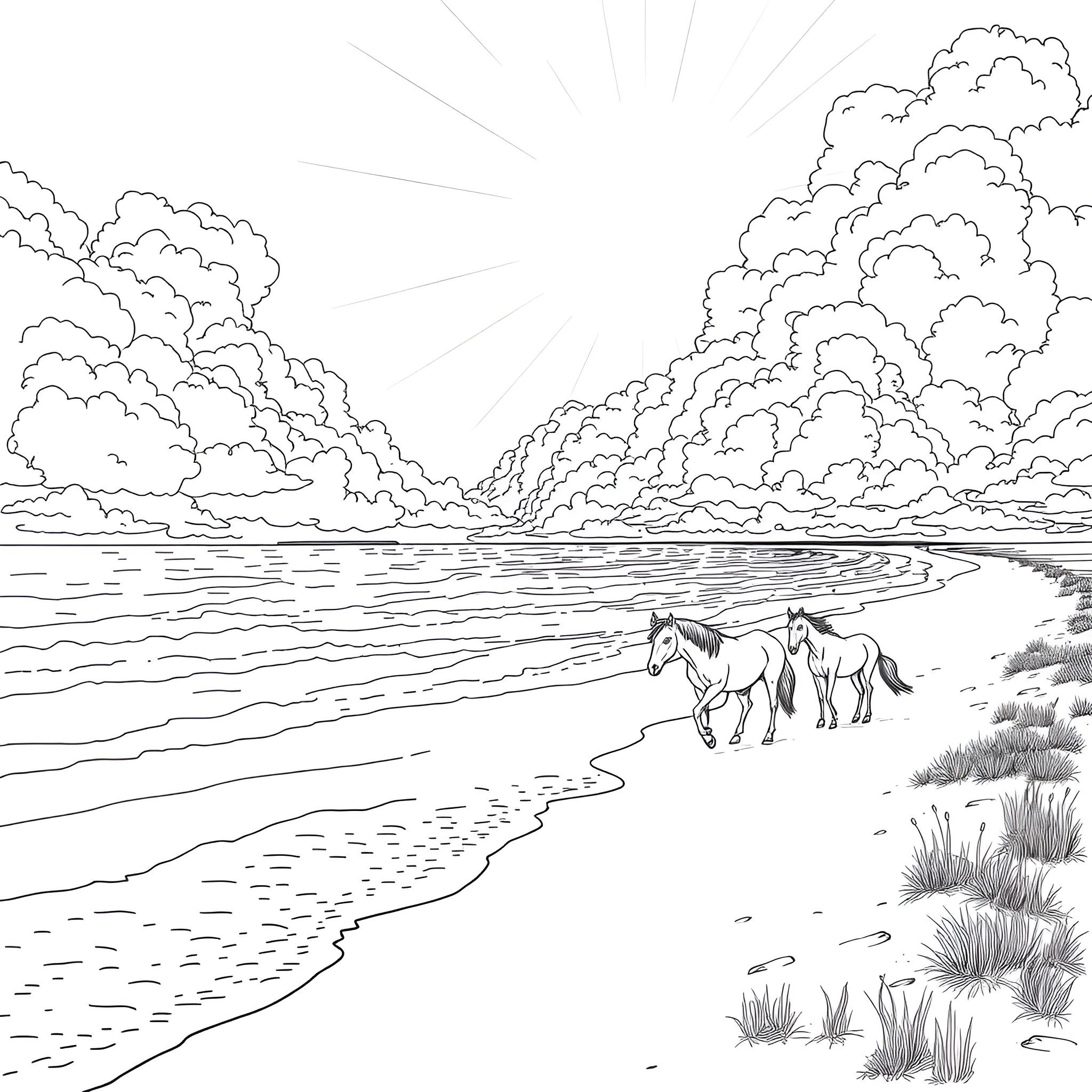128 Best Horse Coloring Pages (Free Printable PDFs)