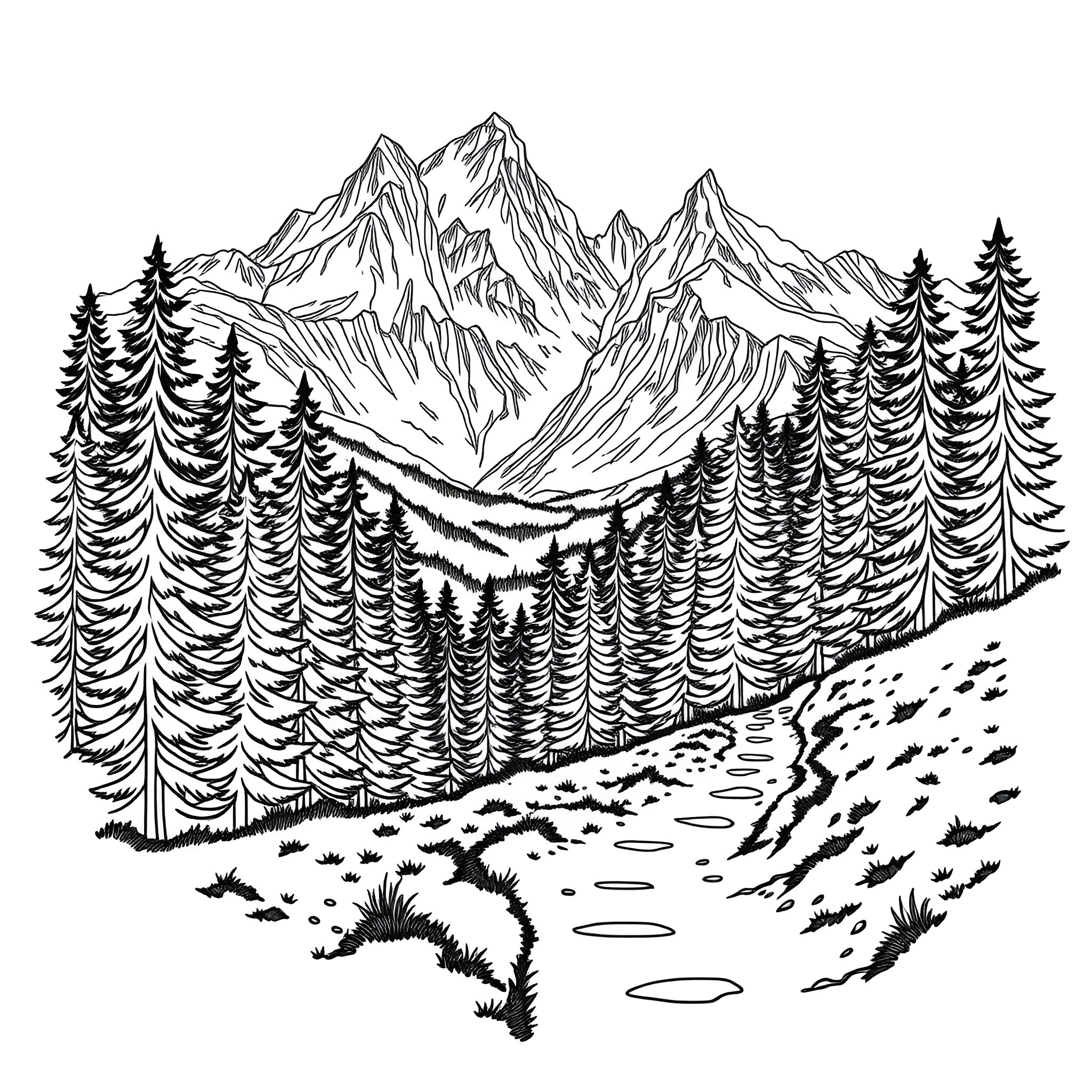 111 Best Nature Coloring Pages (Free Printable PDFs)