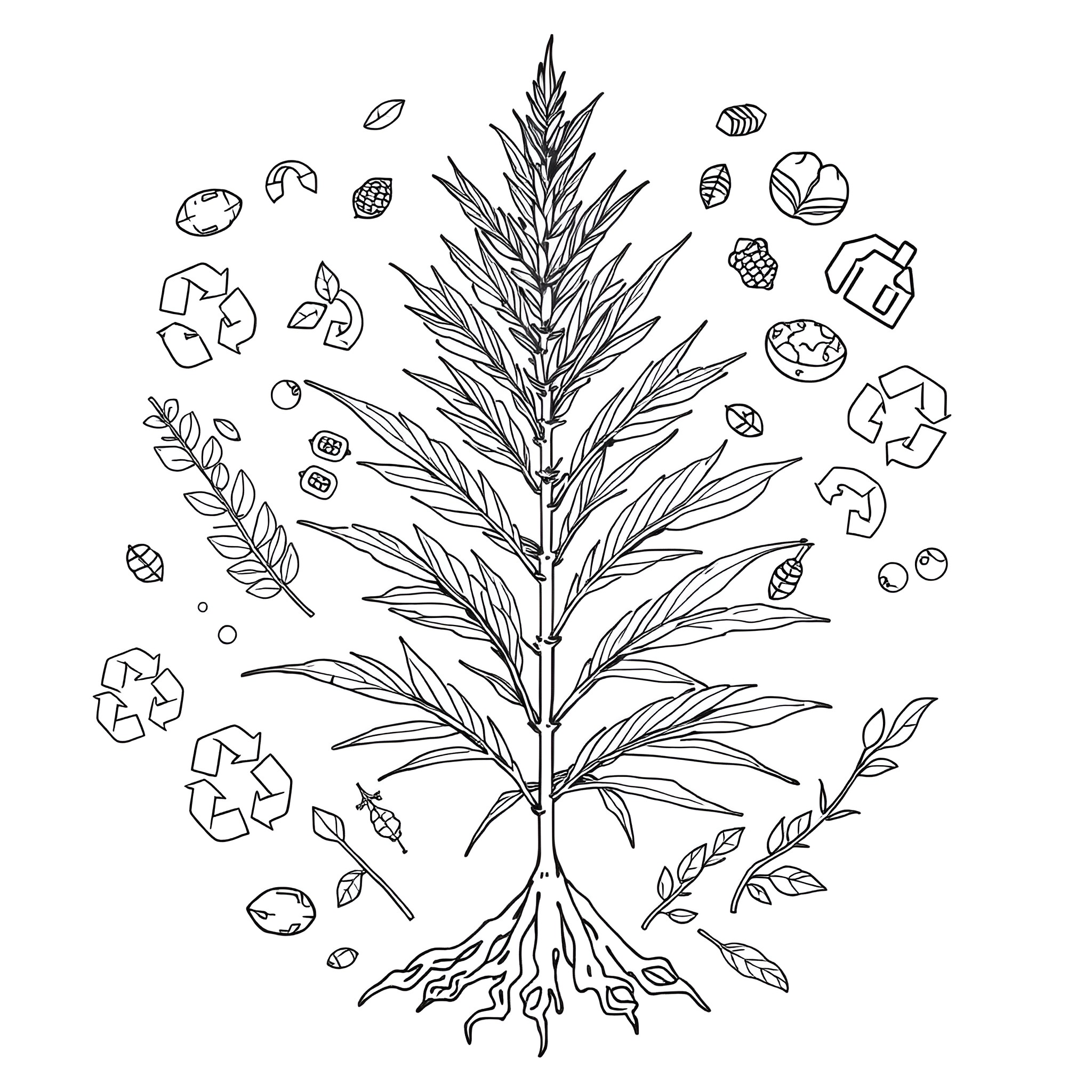 6 Best Hemp Coloring Pages (Free Printable PDFs)