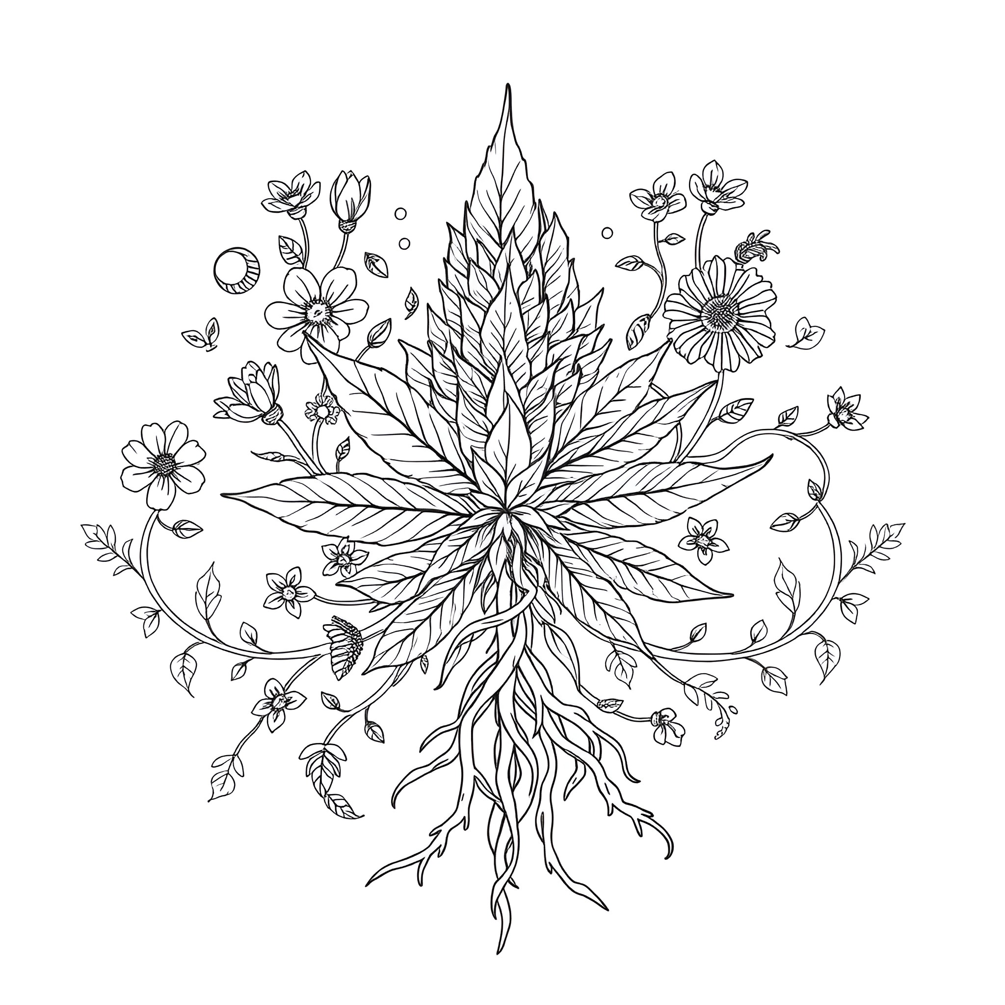 Best Cannabis Coloring Pages (Free Printable PDF)