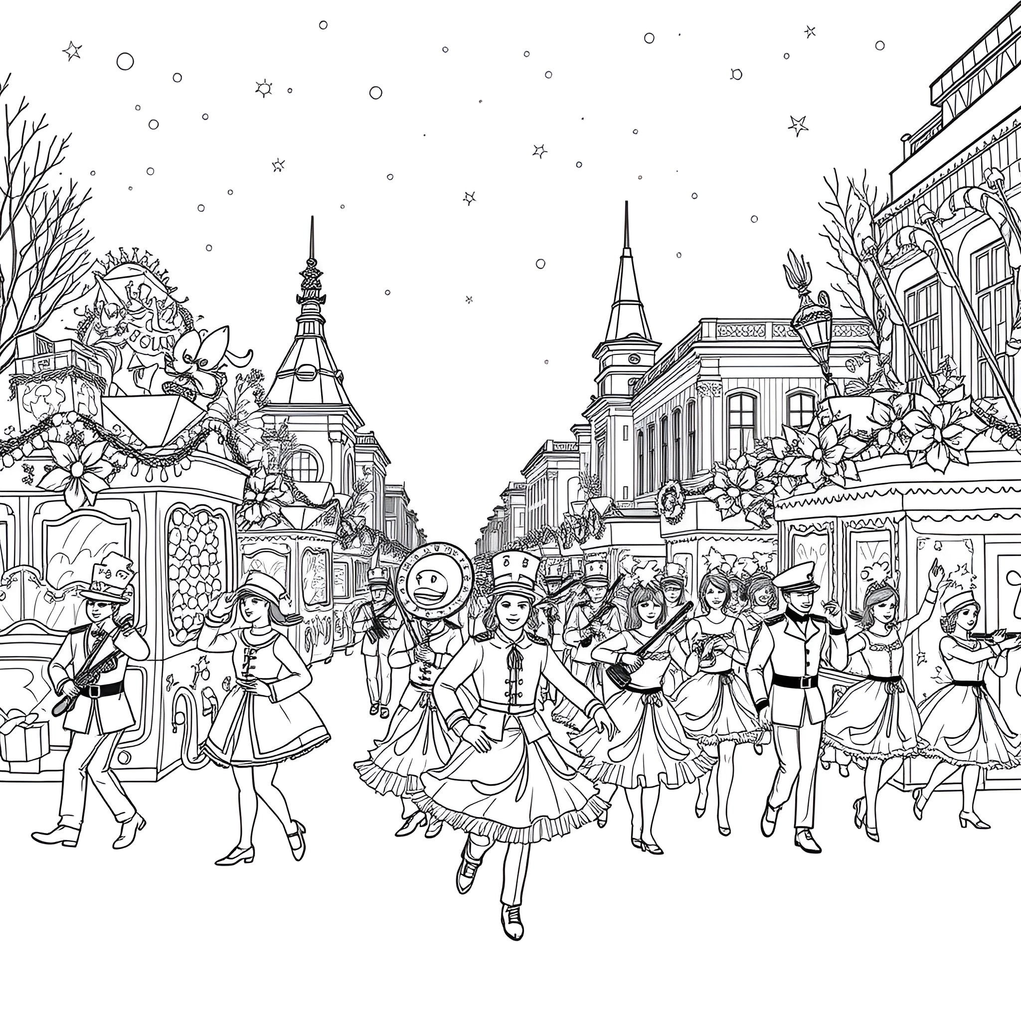 Best Christmas Coloring Pages (Free Printable PDF)