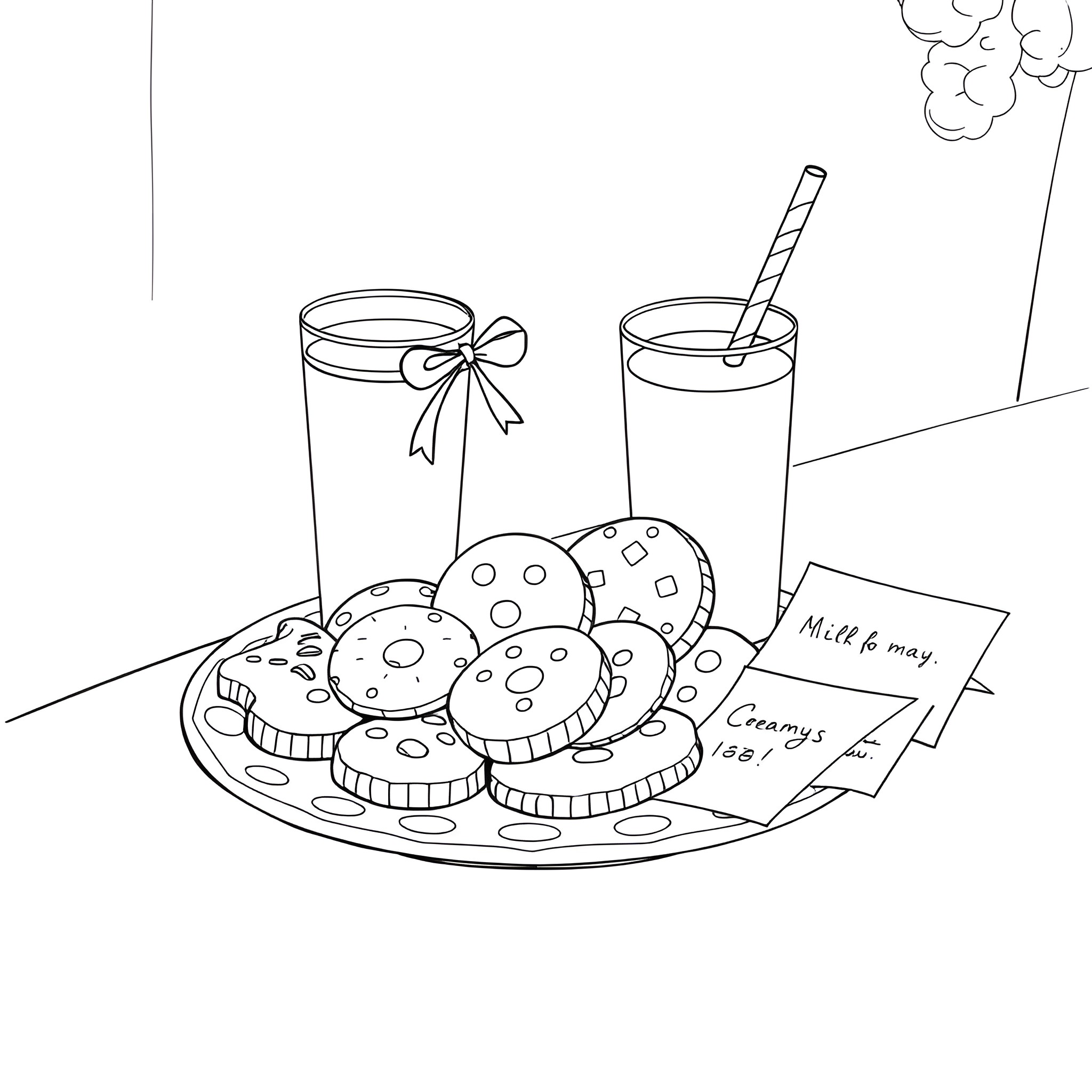 Best Cookie Coloring Pages (Free Printable PDF)
