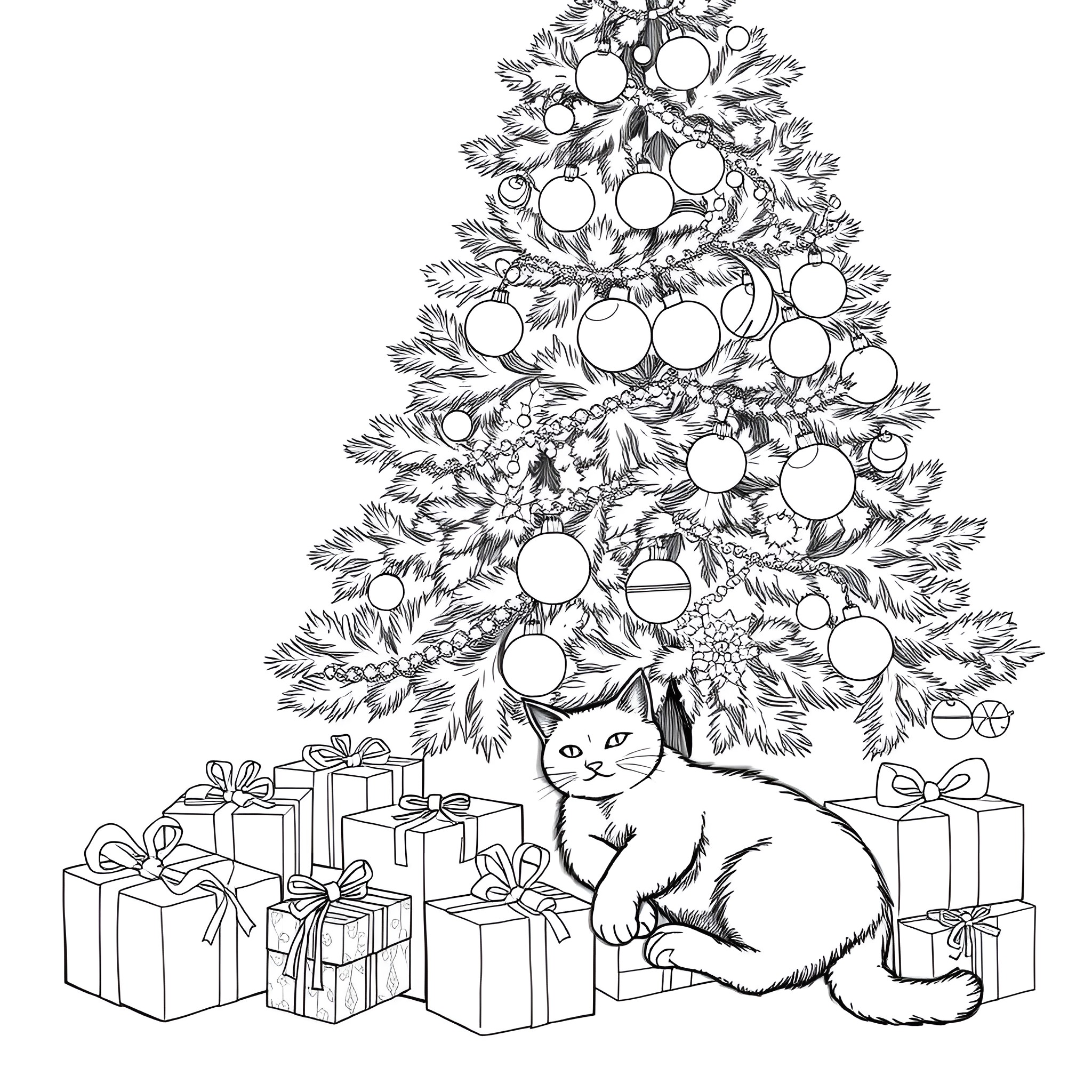 Best Cat Coloring Pages (Free Printable PDF)