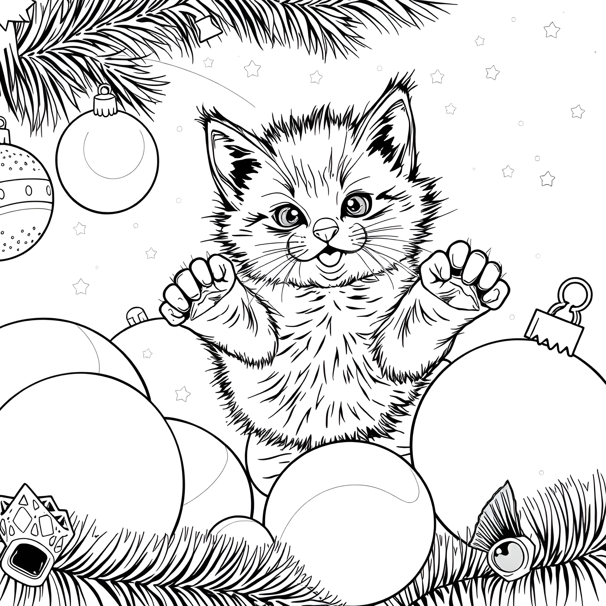 35 Best Kitten Coloring Pages (Free Printable PDFs)