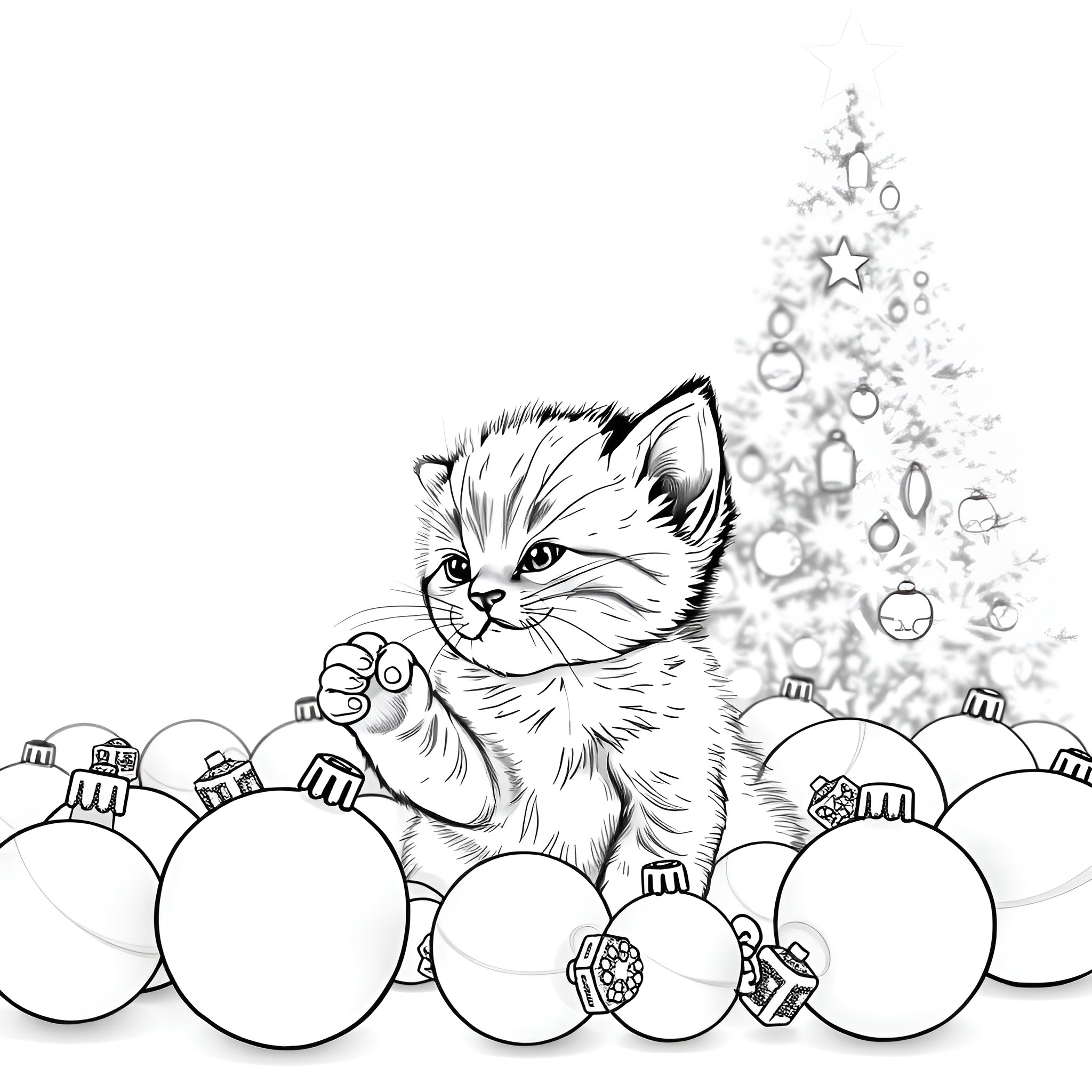 35 Best Kitten Coloring Pages (Free Printable PDFs)
