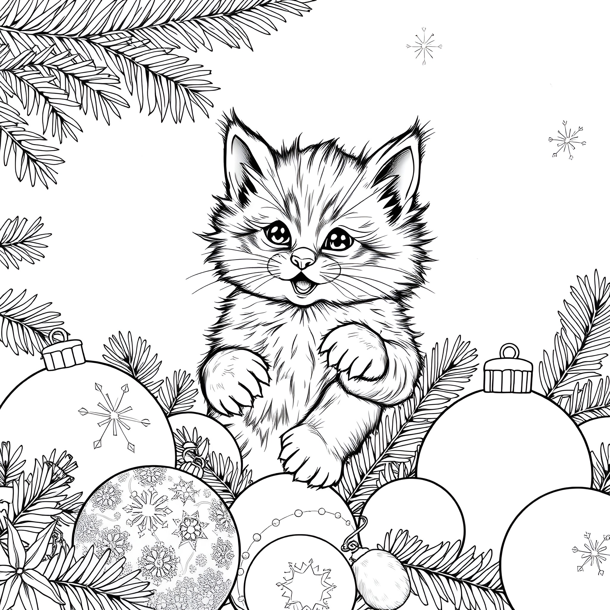 35 Best Kitten Coloring Pages (Free Printable PDFs)