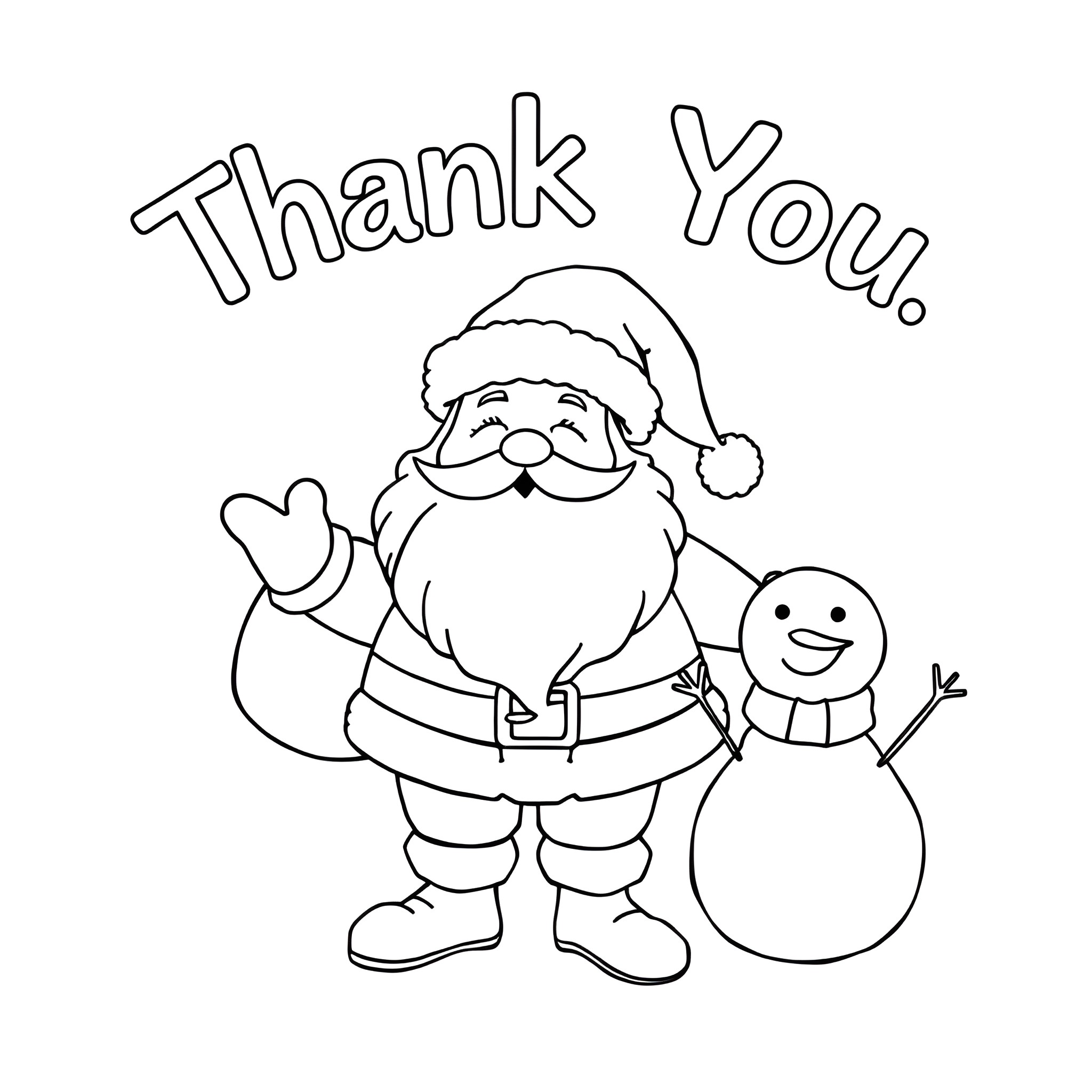 21 Best Santa Coloring Pages (Free Printable PDFs)