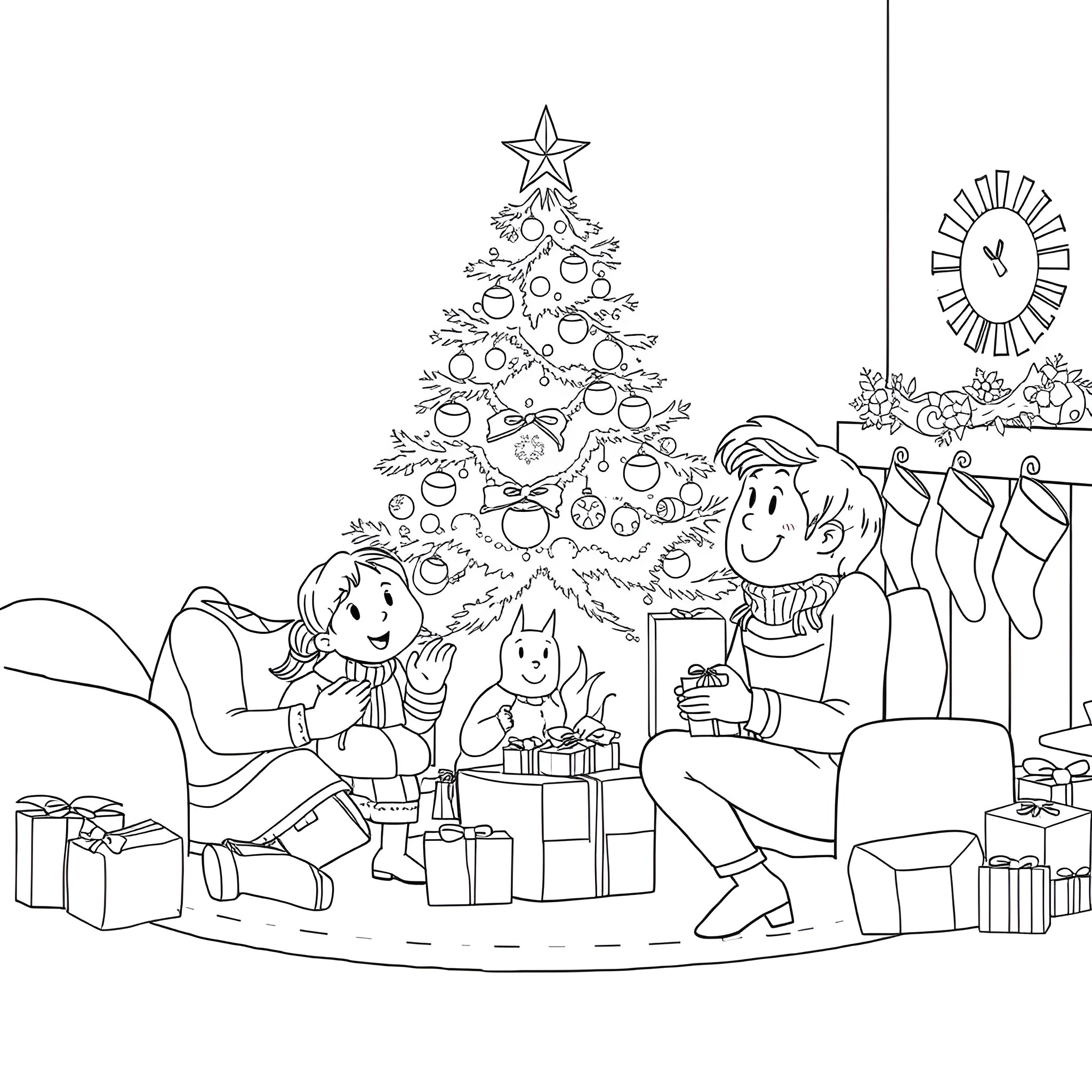 199 Best Family Coloring Pages (Free Printable PDFs)