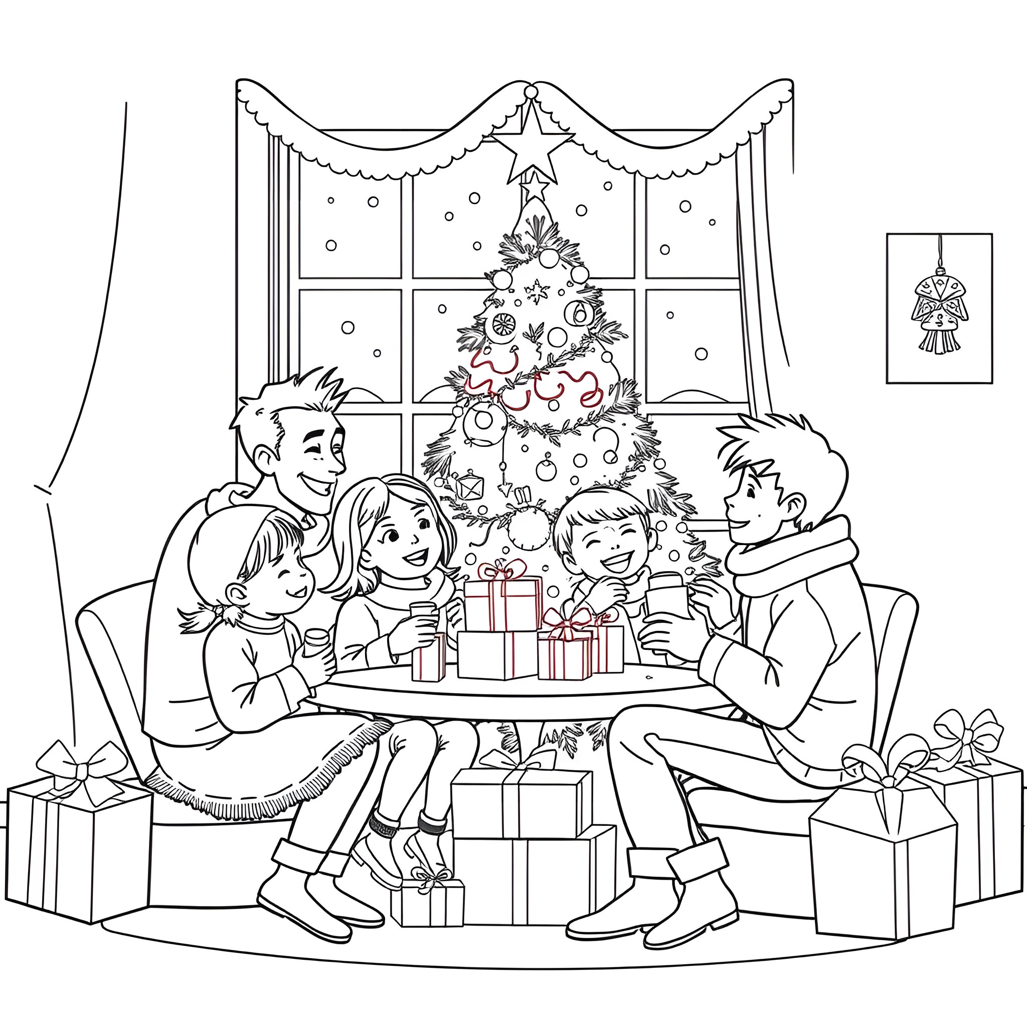 33 Best Family Coloring Pages (Free Printable PDFs)