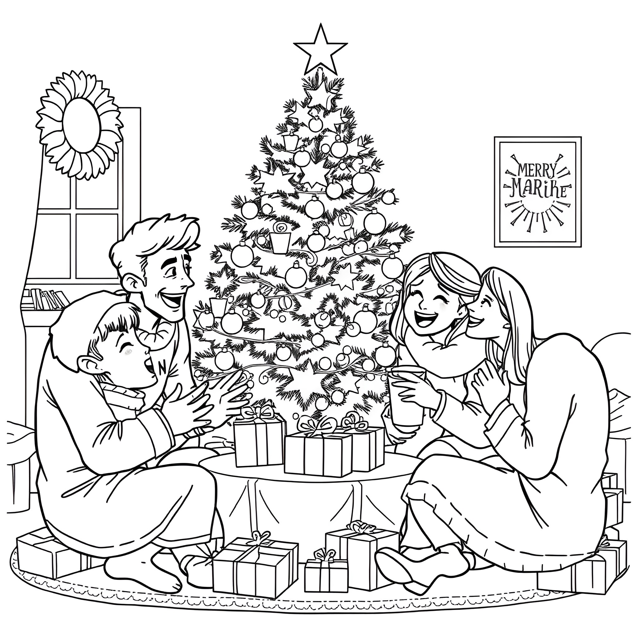 33 Best Family Coloring Pages (Free Printable PDFs)