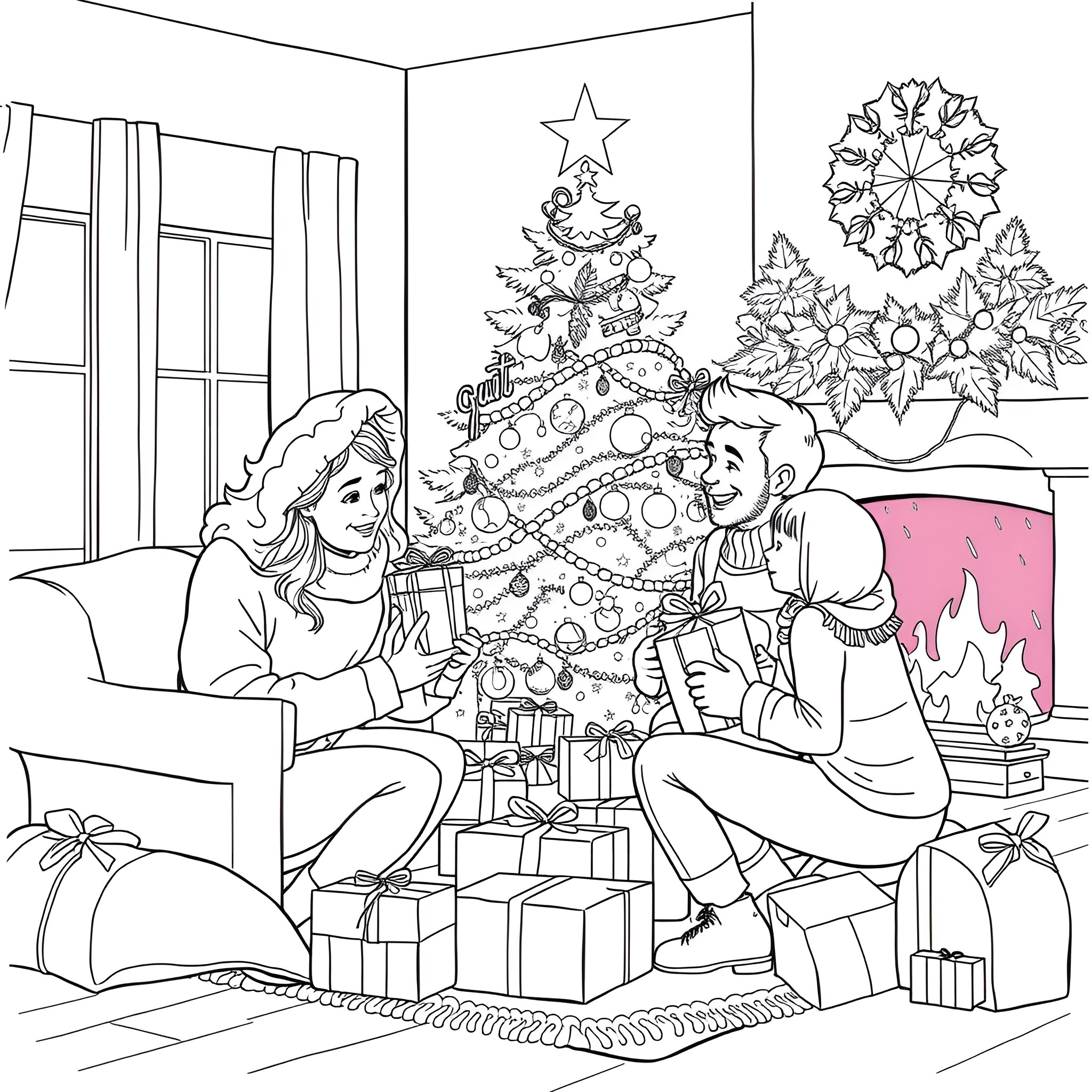 199 Best Family Coloring Pages (Free Printable PDFs)