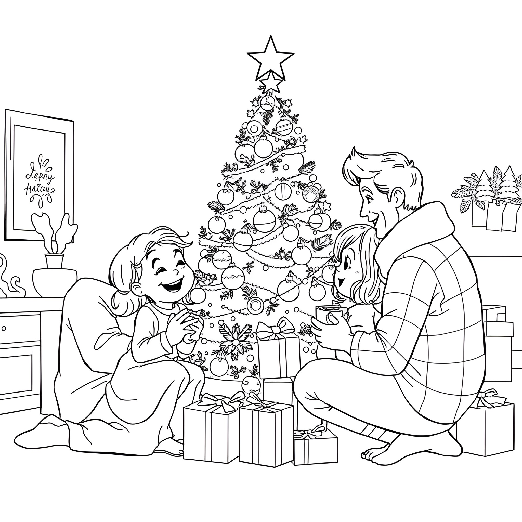199 Best Family Coloring Pages (Free Printable PDFs)
