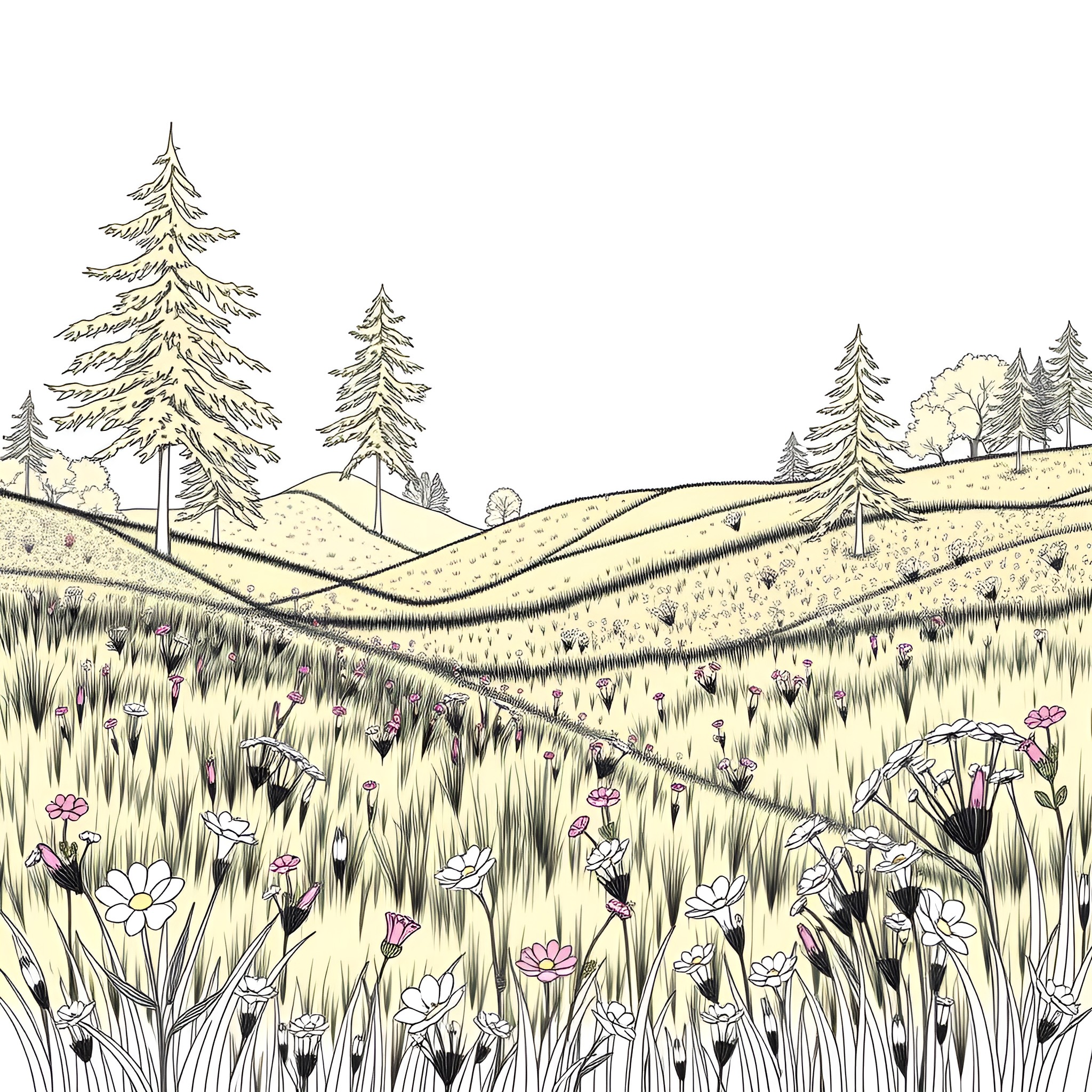 102 Best Nature Coloring Pages (Free Printable PDFs)