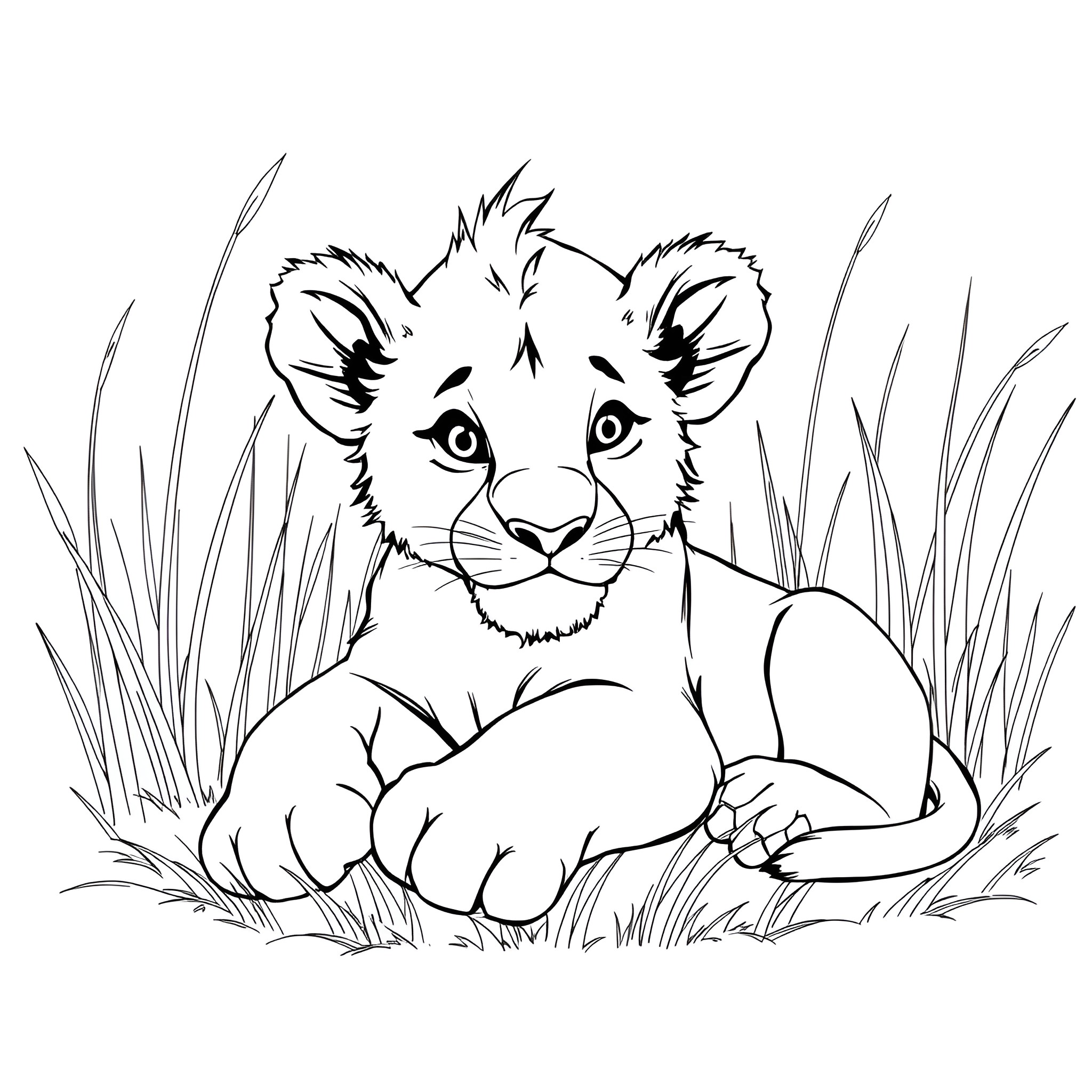 6 Best Baby Lion Coloring Pages (Free Printable PDFs)