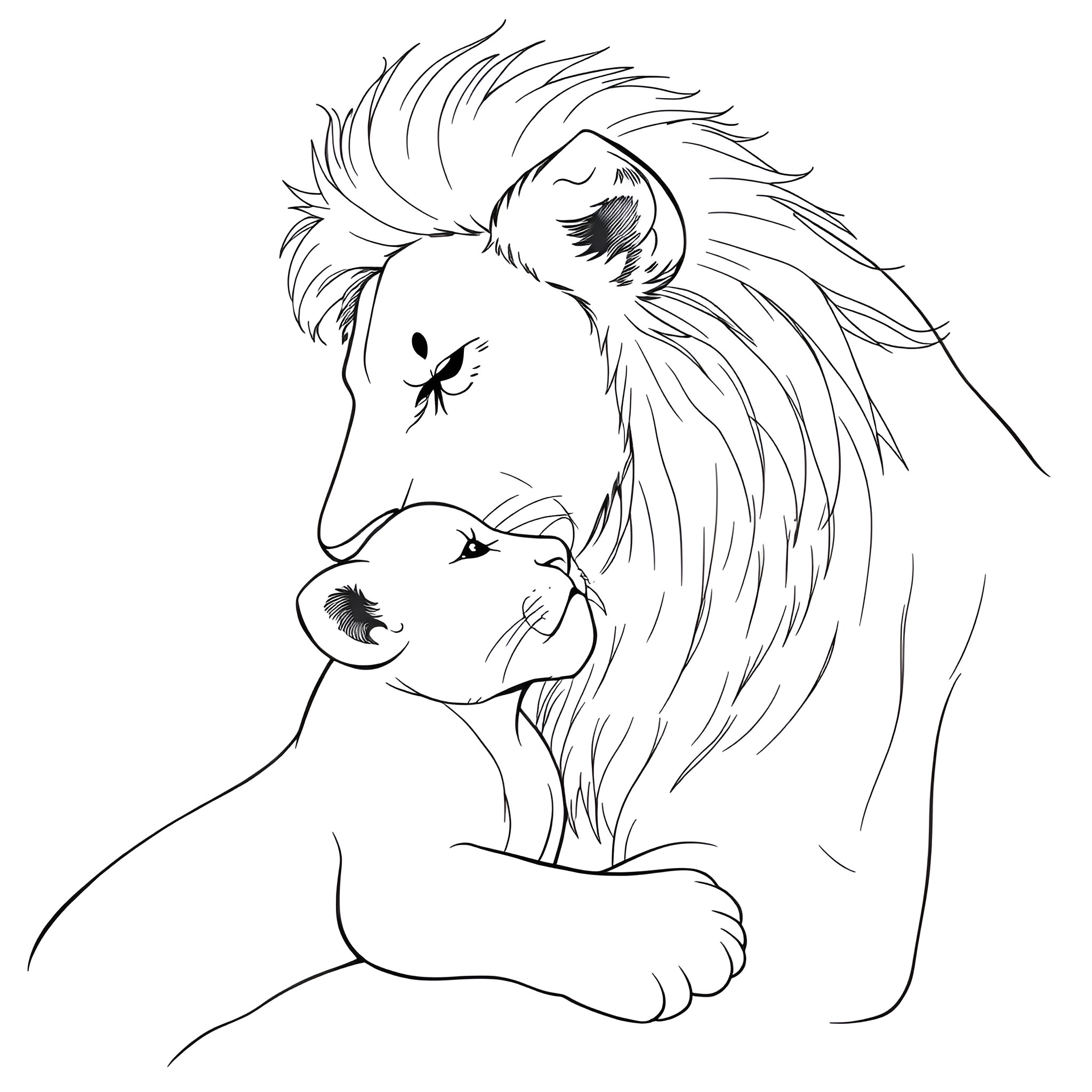 36 Best Lion Coloring Pages (Free Printable PDFs)