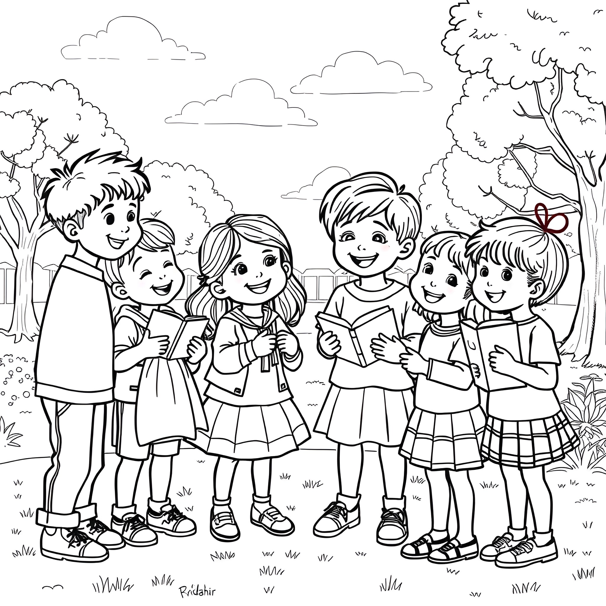 Best Children Coloring Pages (Free Printable PDF)