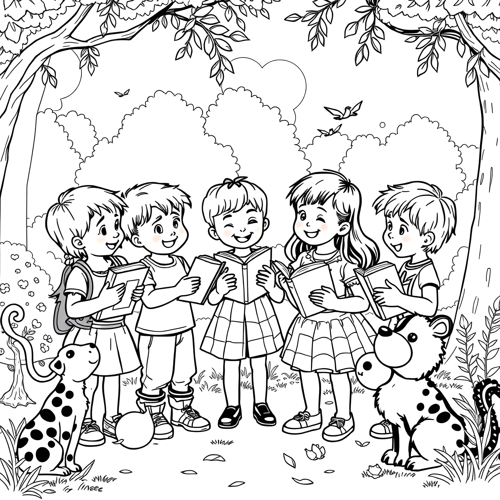 52 Best Children Coloring Pages (Free Printable PDFs)