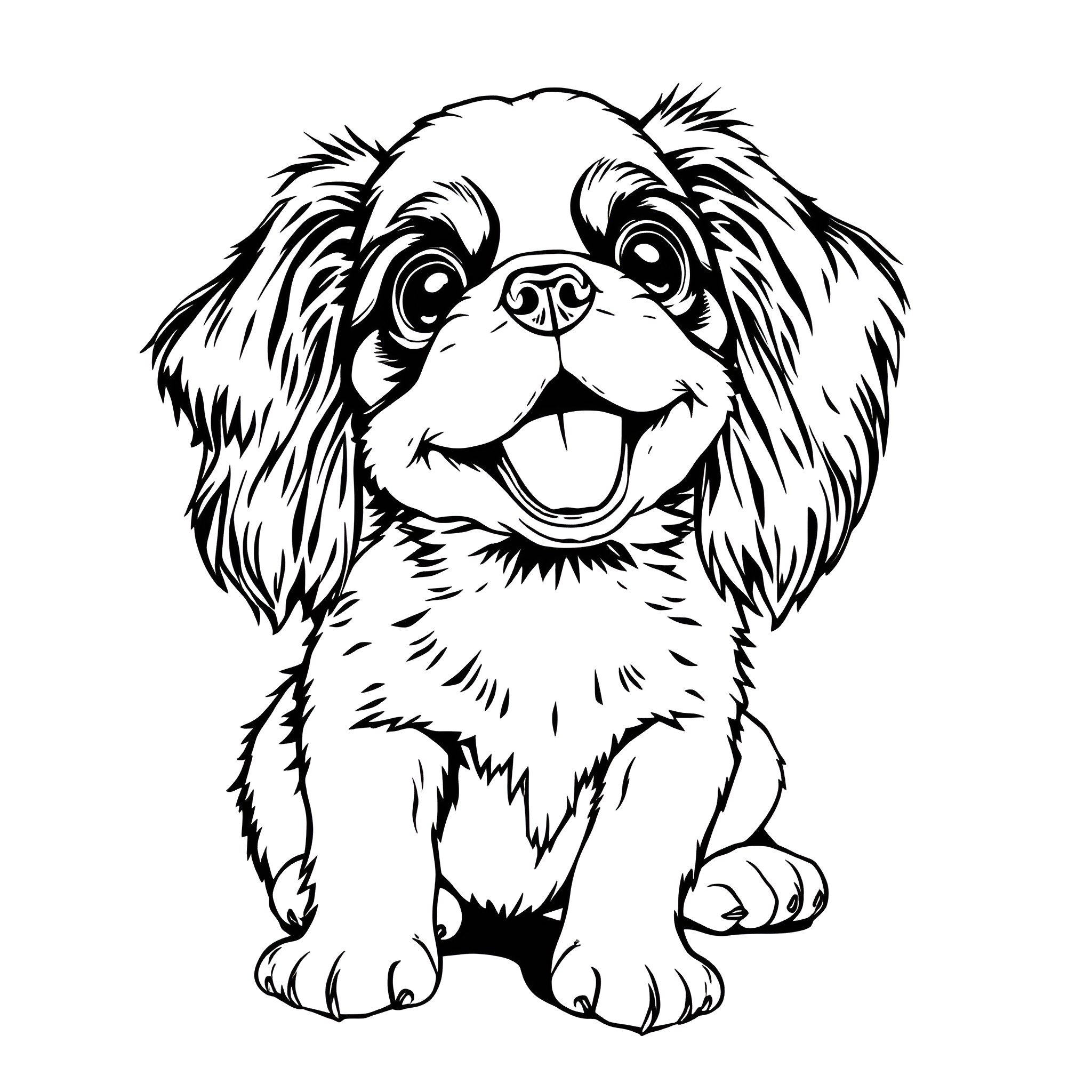 Best Dog Coloring Pages (Free Printable PDF)